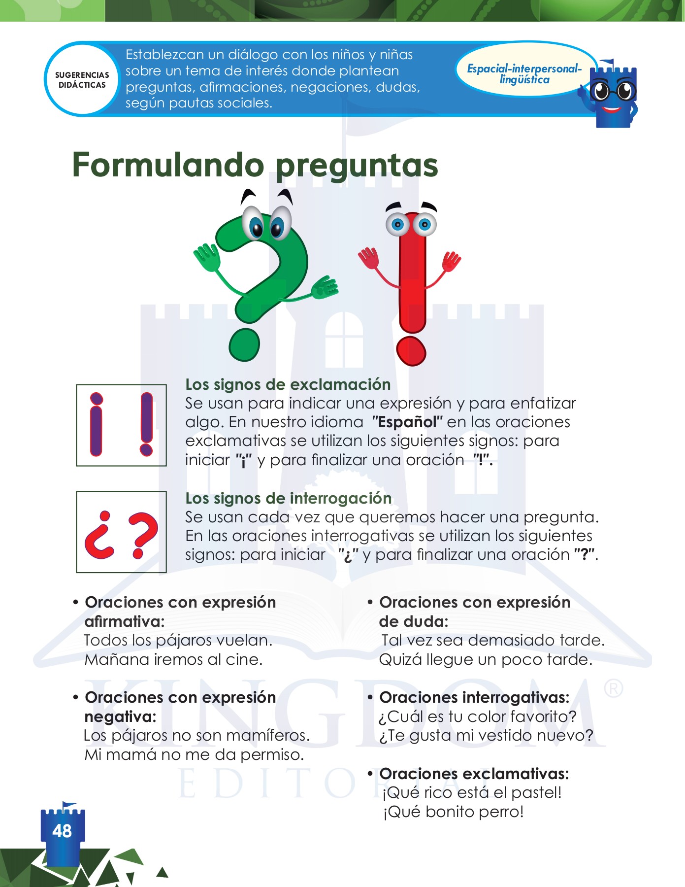 ESPAÑOL 1er Grado .2 - Kingdom Editorial - Página 50 | Flip PDF en ...