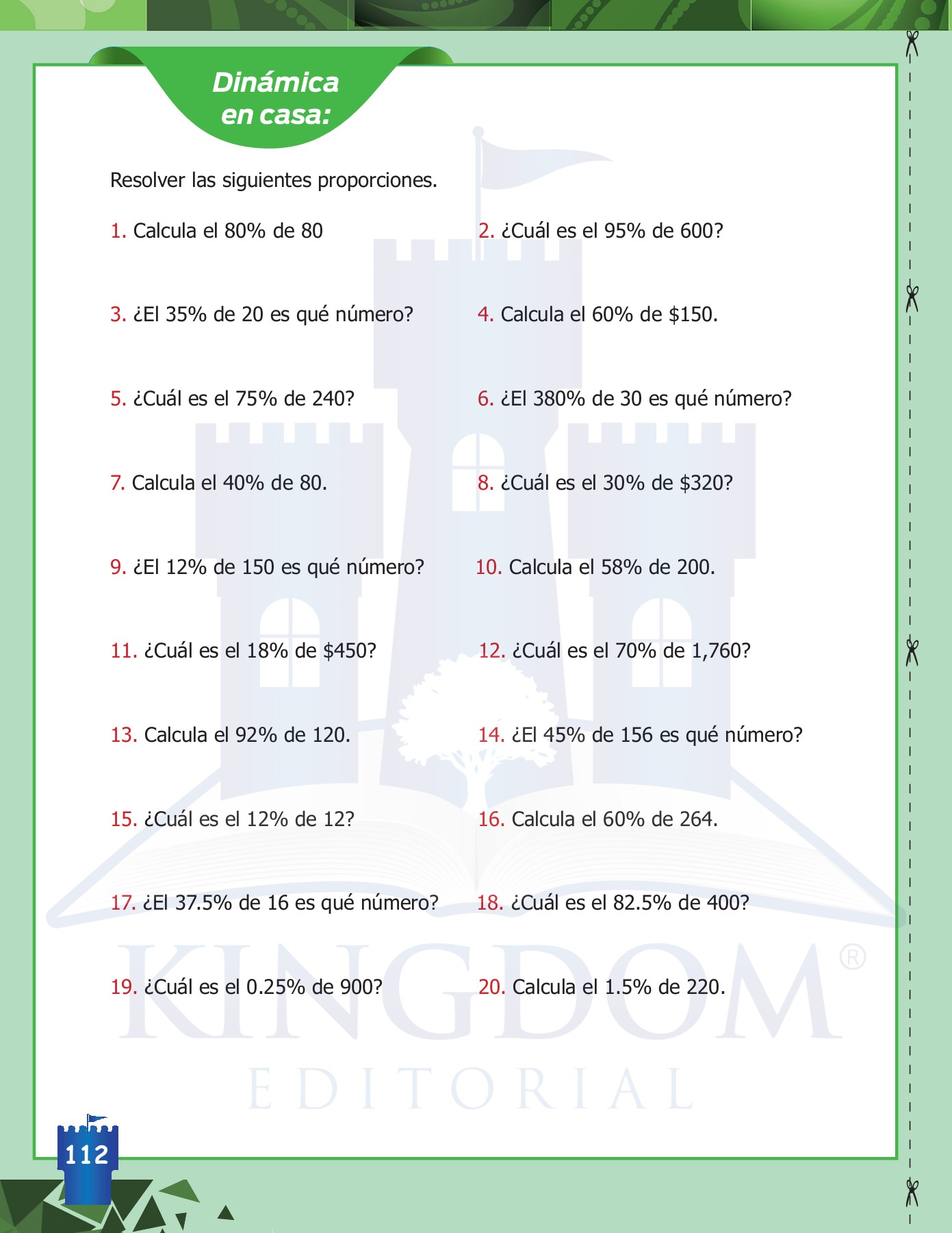 MATEMÁTICAS 7mo Grado .1 - Kingdom Editorial - Página 114 | Flip PDF en ...