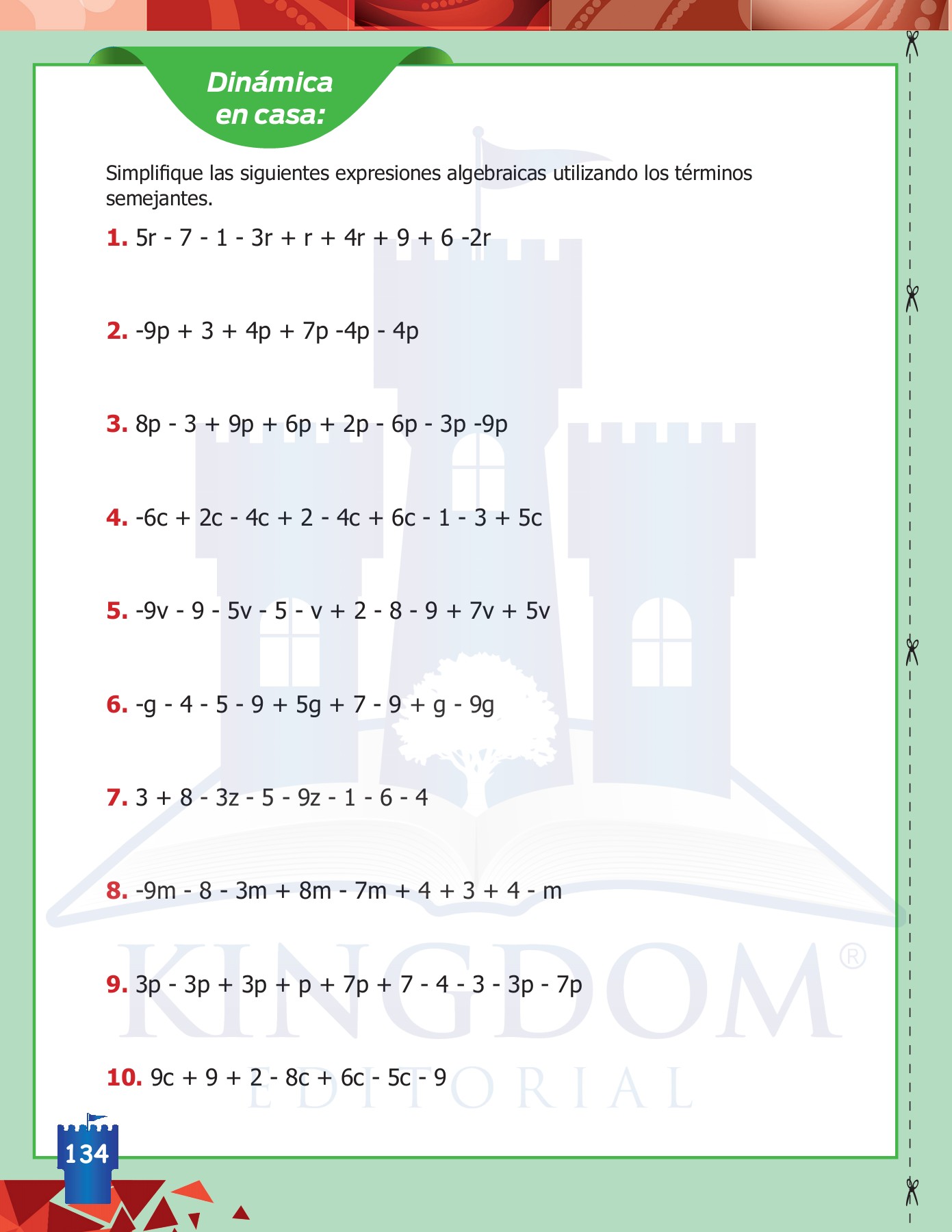 MATEMÁTICAS 7mo Grado .1 - Kingdom Editorial - Página 136 | Flip PDF en ...