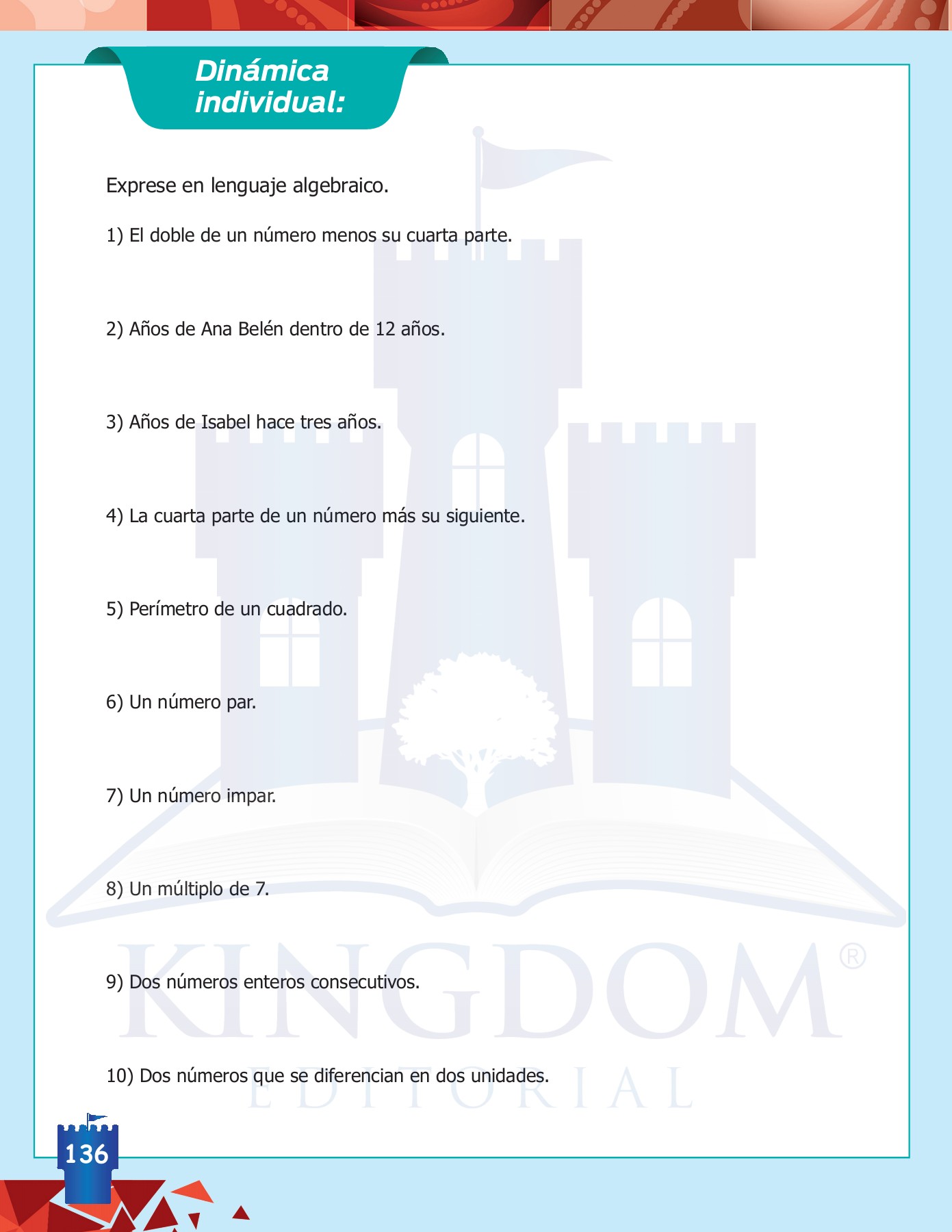 MATEMÁTICAS 7mo Grado .1 - Kingdom Editorial - Página 138 | Flip PDF en ...