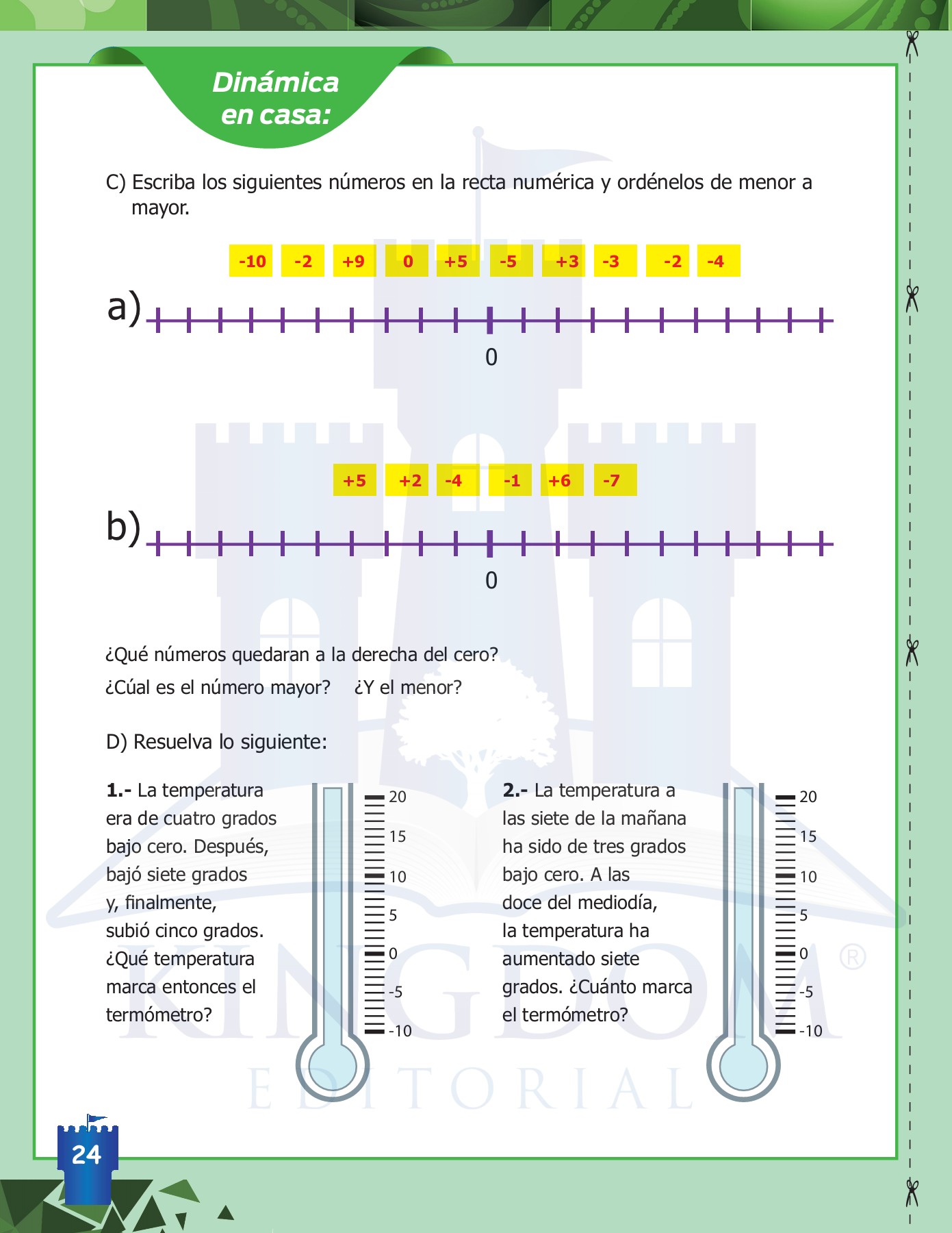 MATEMÁTICAS 7mo Grado .1 - Kingdom Editorial - Página 26 | Flip PDF en ...