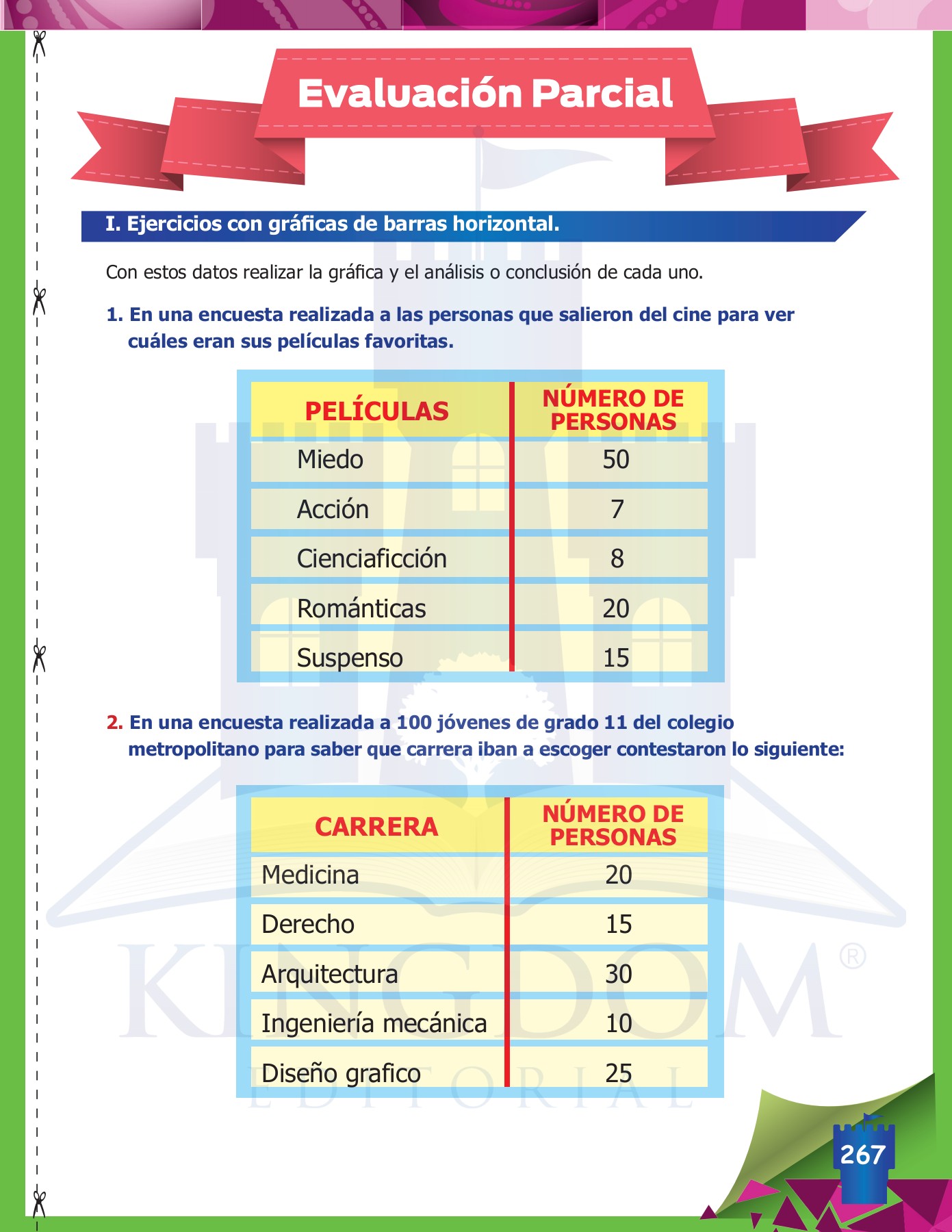 MATEMÁTICAS 7mo Grado .1 - Kingdom Editorial - Página 269 | Flip PDF en ...