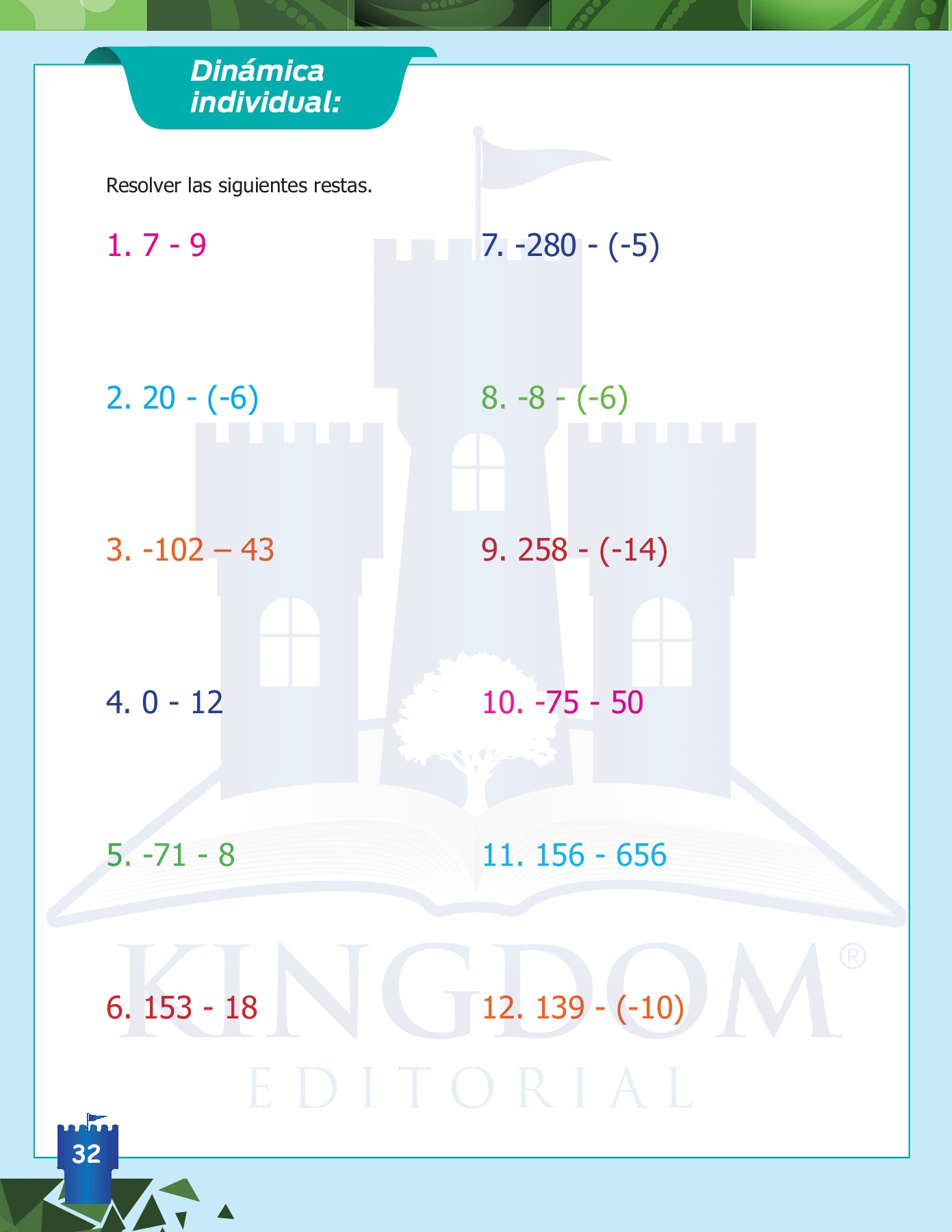 MATEMÁTICAS 7mo Grado .1 - Kingdom Editorial - Página 34 | Flip PDF en ...