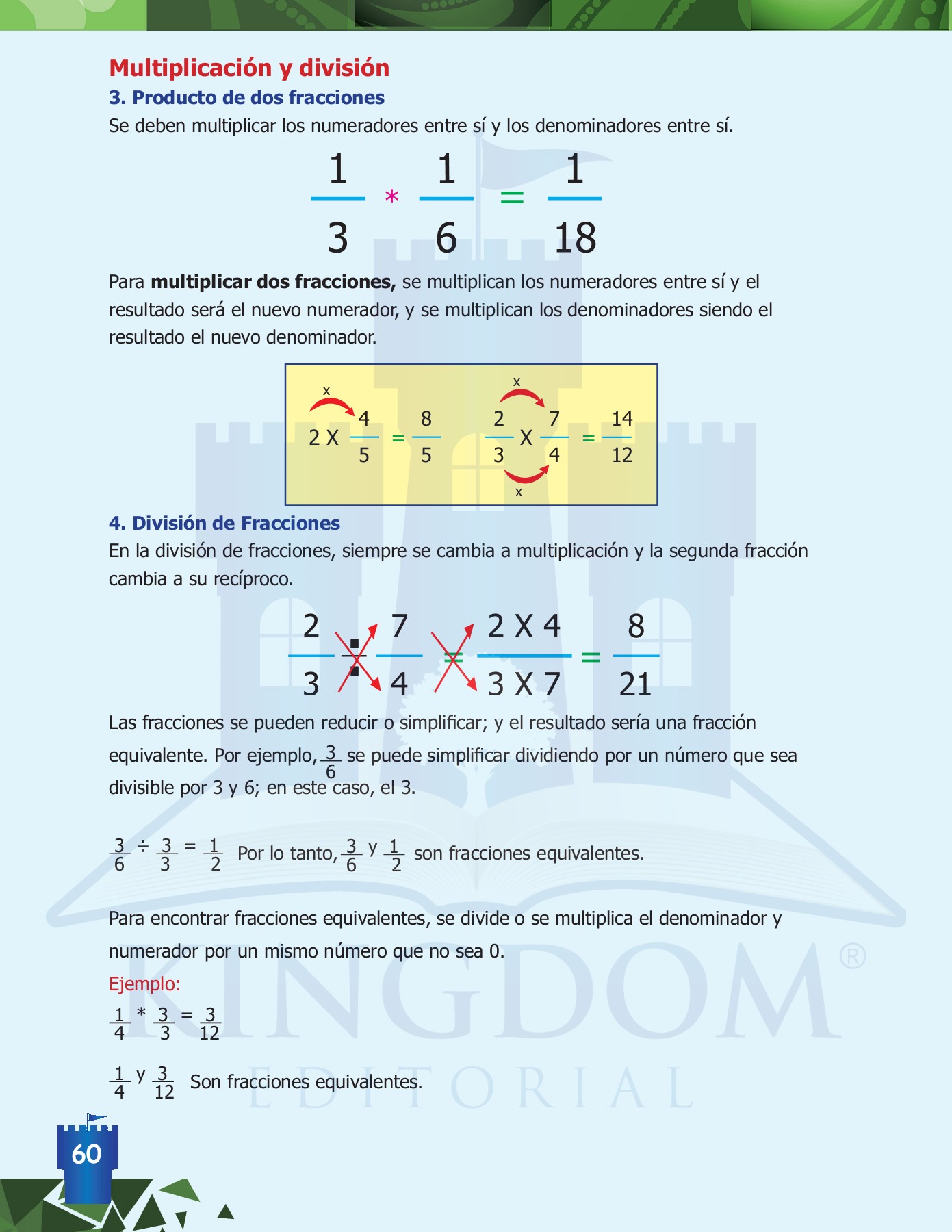MATEMÁTICAS 7mo Grado .1 - Kingdom Editorial - Página 62 | Flip PDF en ...