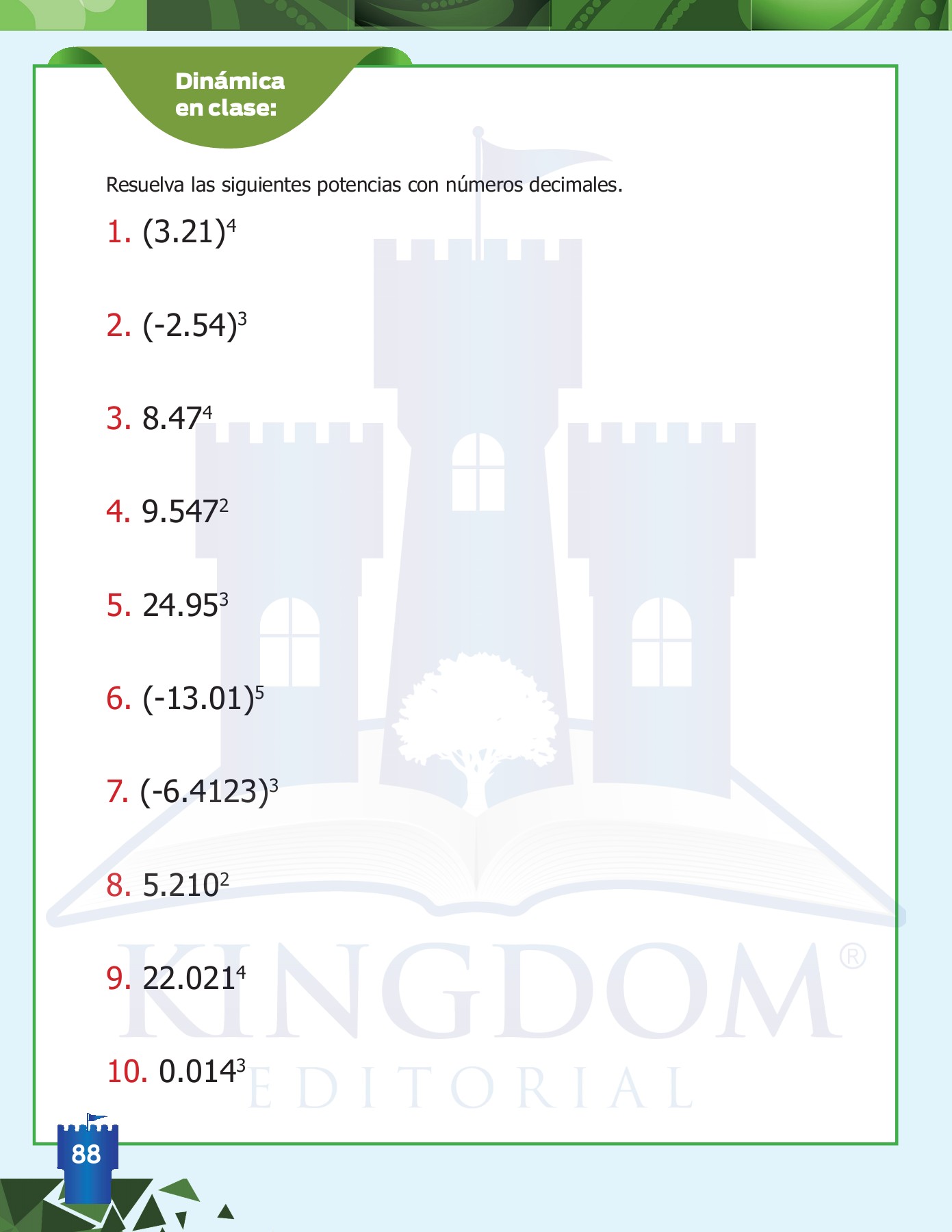 MATEMÁTICAS 7mo Grado .1 - Kingdom Editorial - Página 90 | Flip PDF en ...