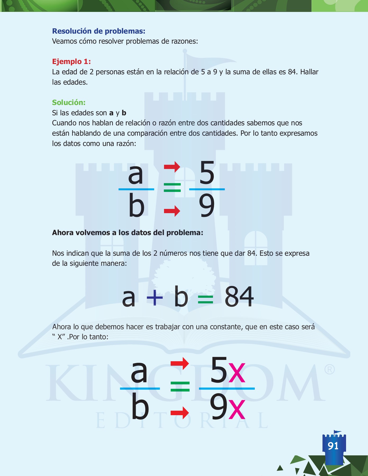 MATEMÁTICAS 7mo Grado .1 - Kingdom Editorial - Página 93 | Flip PDF en ...