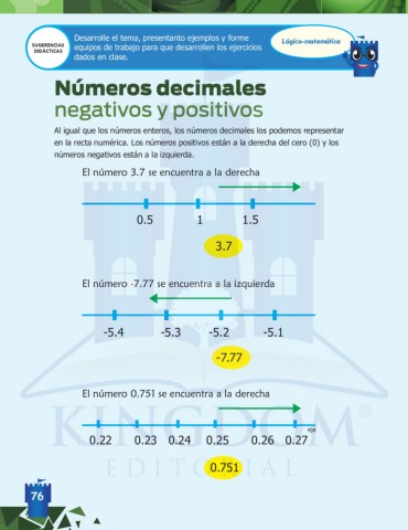 MATEMÁTICAS 7mo Grado .1 - Kingdom Editorial - Página 78 | Flip PDF en ...