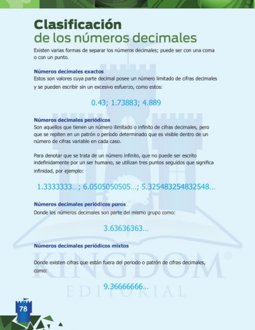 MATEMÁTICAS 7mo Grado .1 - Kingdom Editorial - Página 80 | Flip PDF en ...