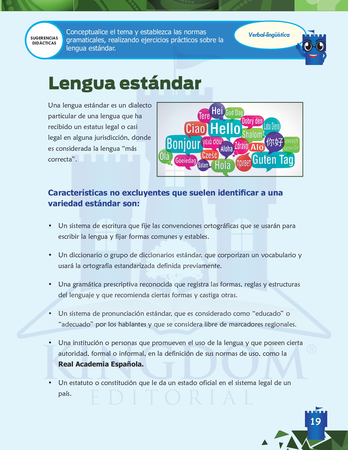 ESPAÑOL 6to Grado .1 - Kingdom Editorial - Página 21 | Flip PDF en ...