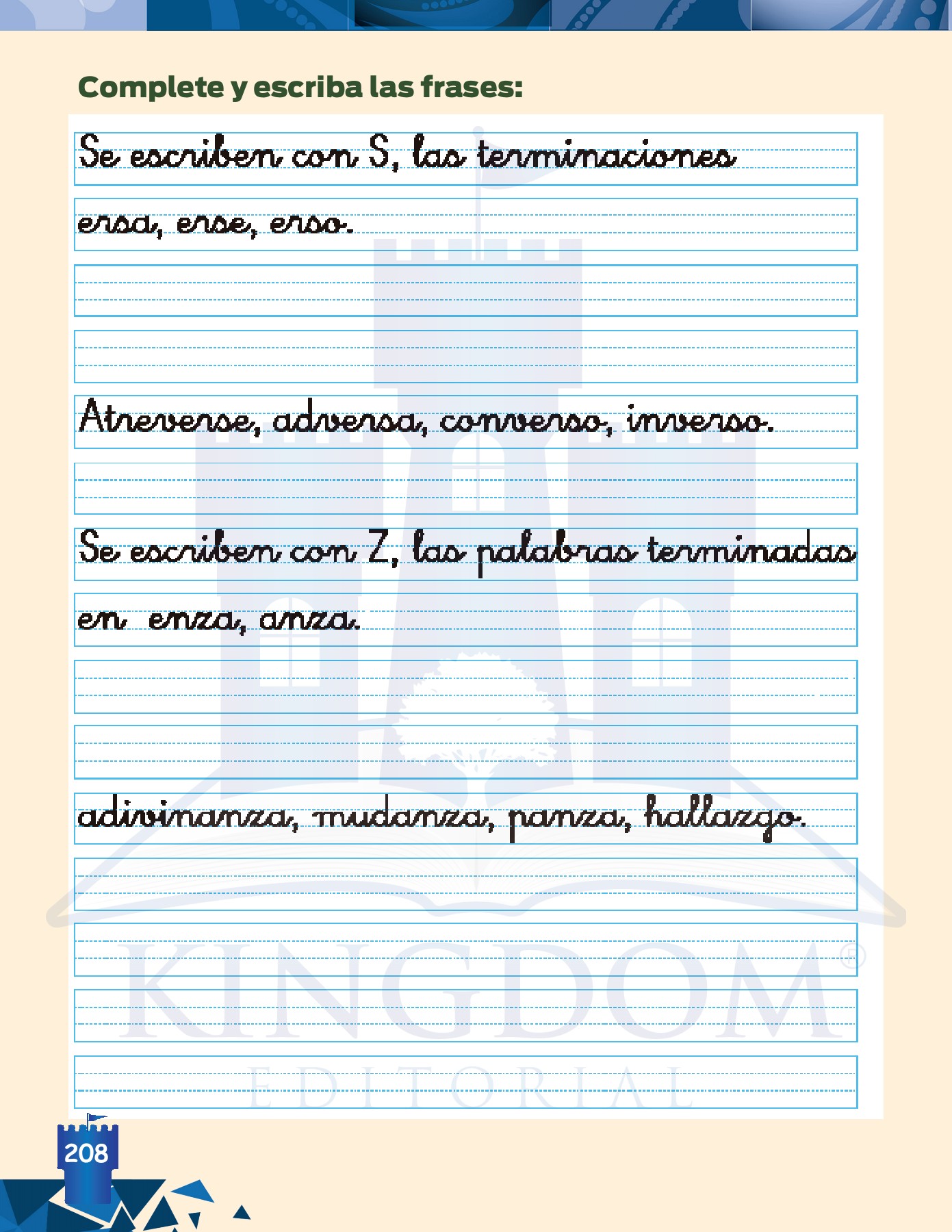 ESPAÑOL 6to Grado .1 - Kingdom Editorial - Página 220 | Flip PDF en ...