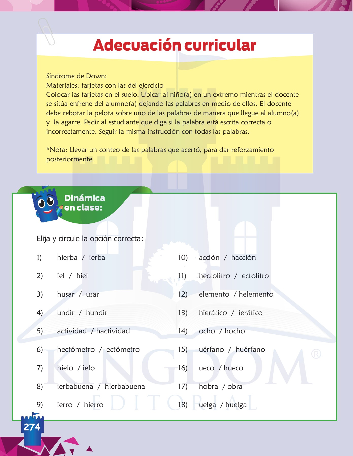 ESPAÑOL 6to Grado .1 - Kingdom Editorial - Página 286 | Flip PDF en ...