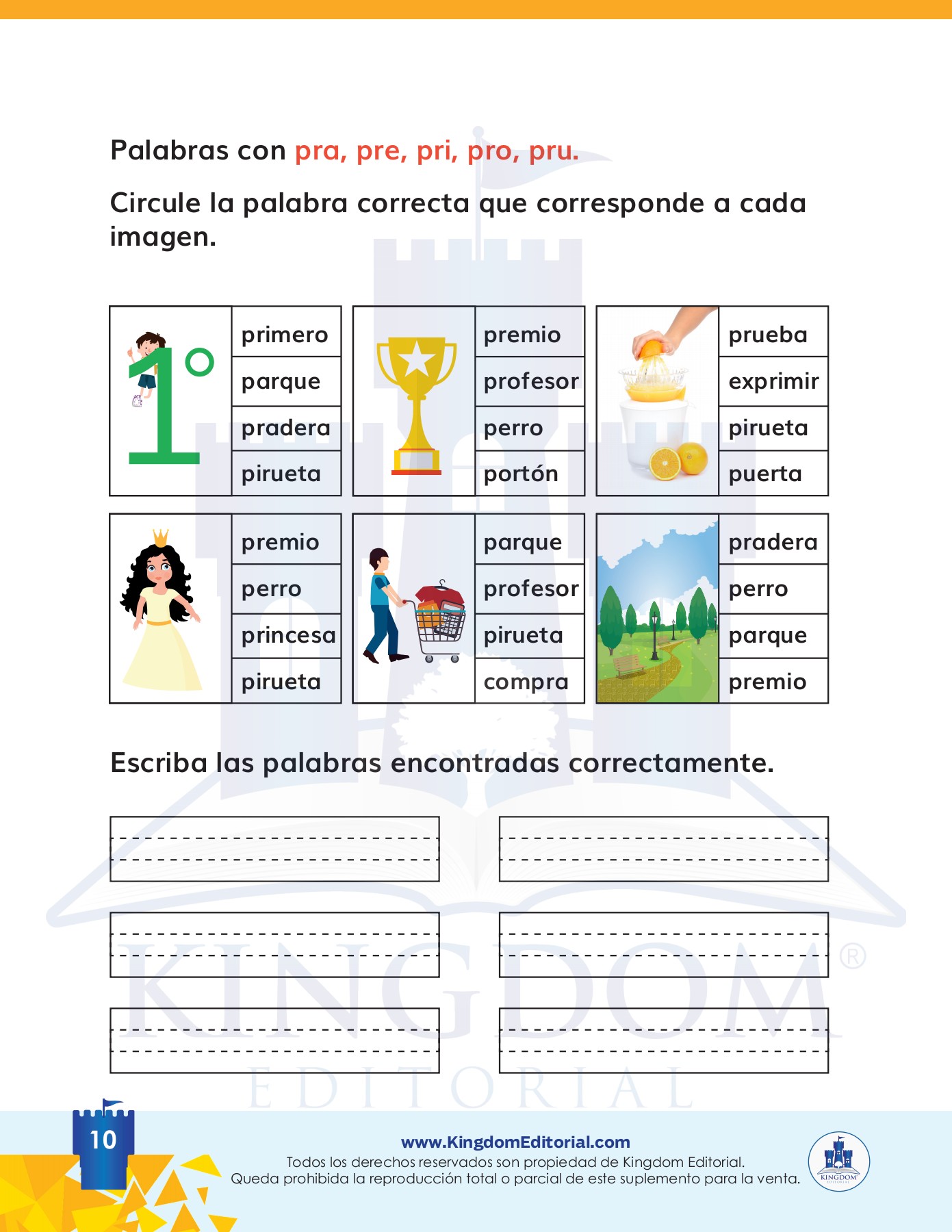 MÉTODO SILÁBICO - Kingdom Editorial - Página 12 | Flip PDF en línea ...