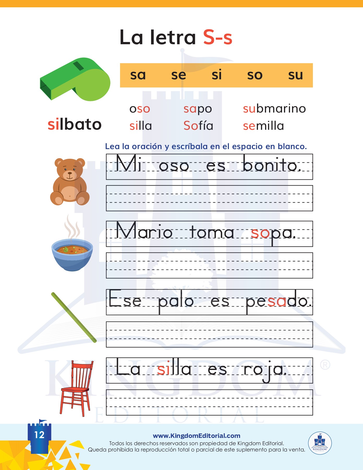 MÉTODO SILÁBICO - Kingdom Editorial - Página 14 | Flip PDF en línea | PubHTML5