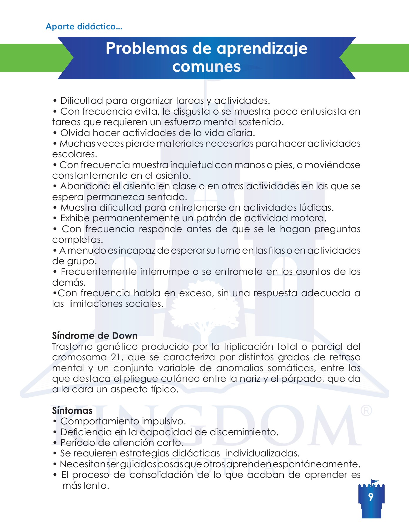 ESPAÑOL 2do Grado .2 - Kingdom Editorial - Página 11 | Flip PDF en ...