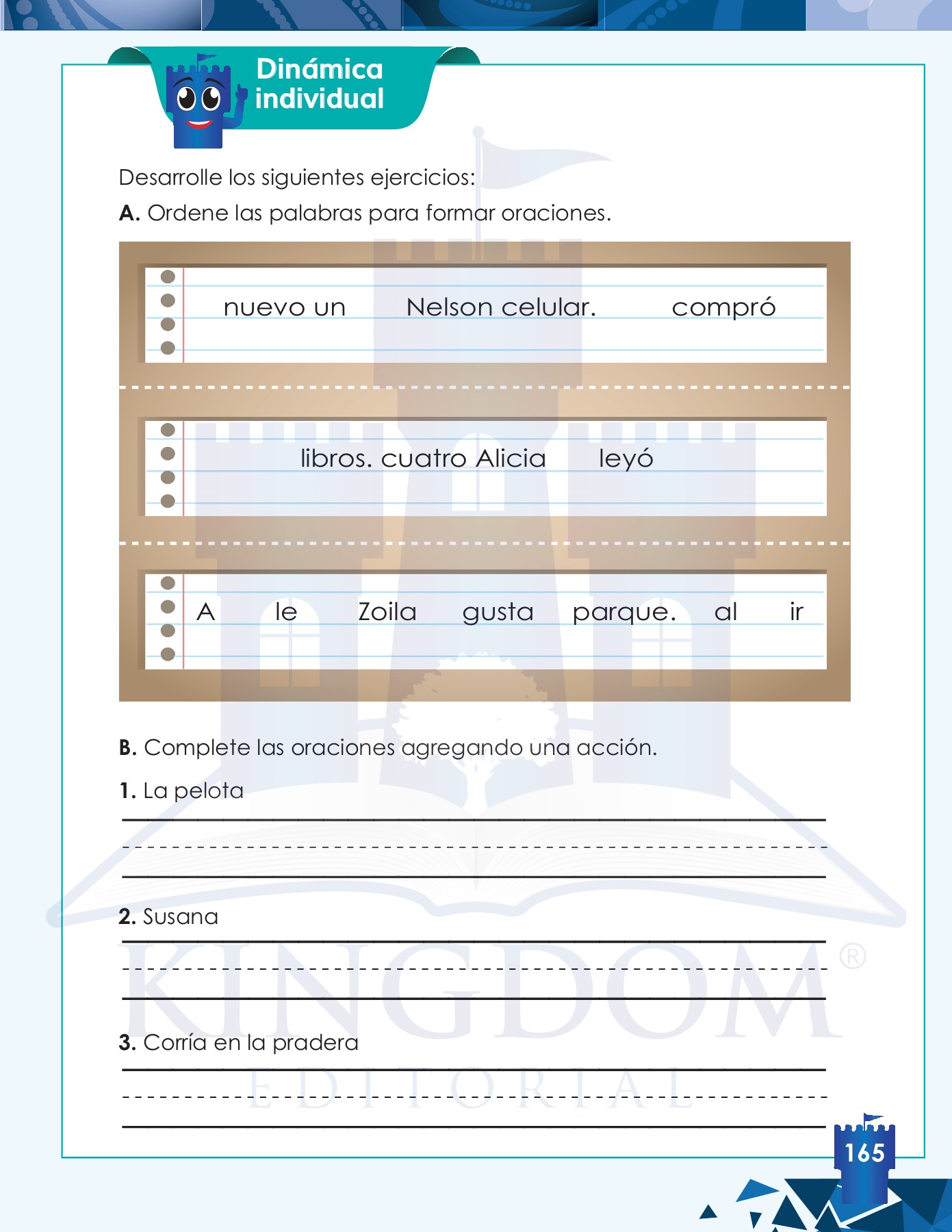 ESPAÑOL 2do Grado .2 - Kingdom Editorial - Página 167 | Flip PDF en línea | PubHTML5