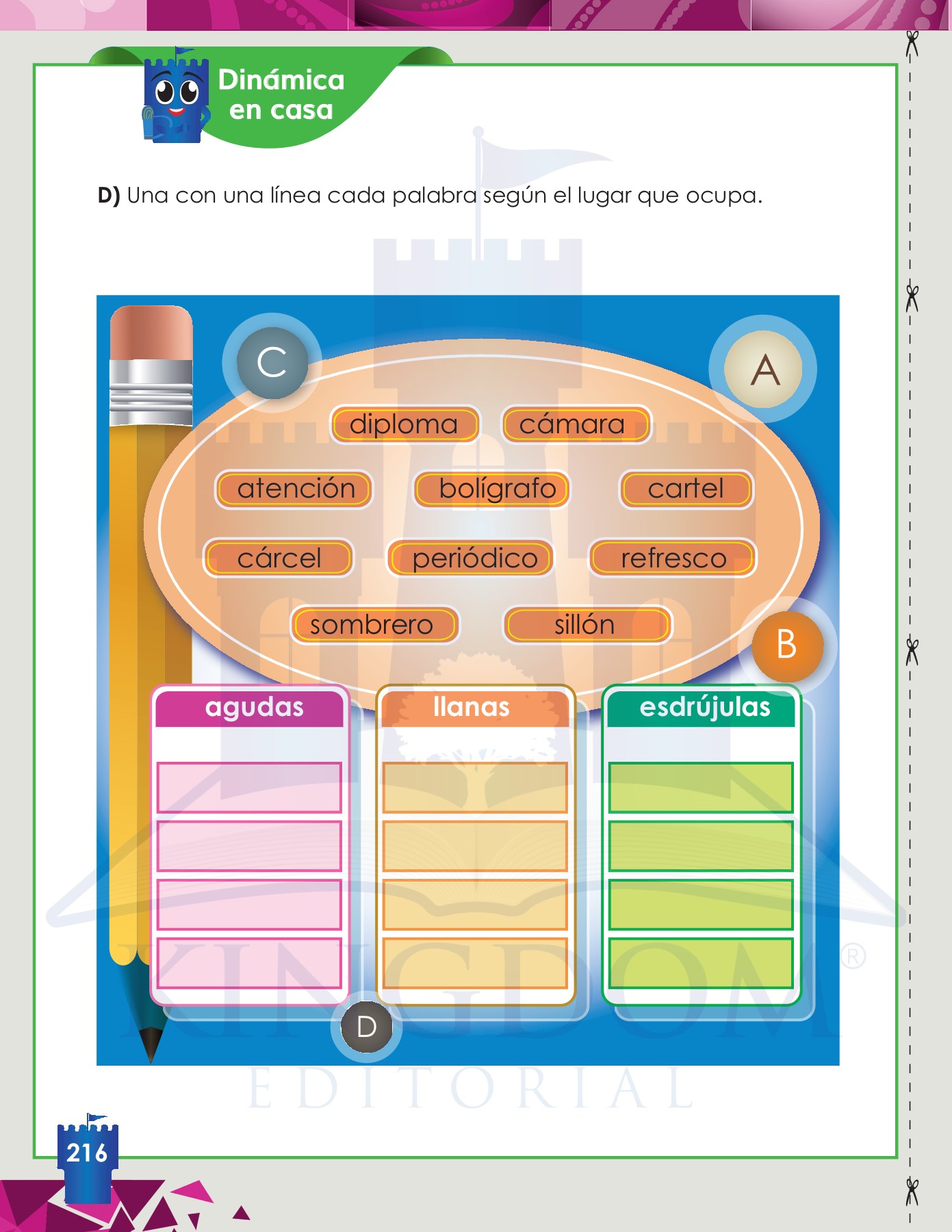ESPAÑOL 2do Grado .2 - Kingdom Editorial - Página 218 | Flip PDF en línea | PubHTML5