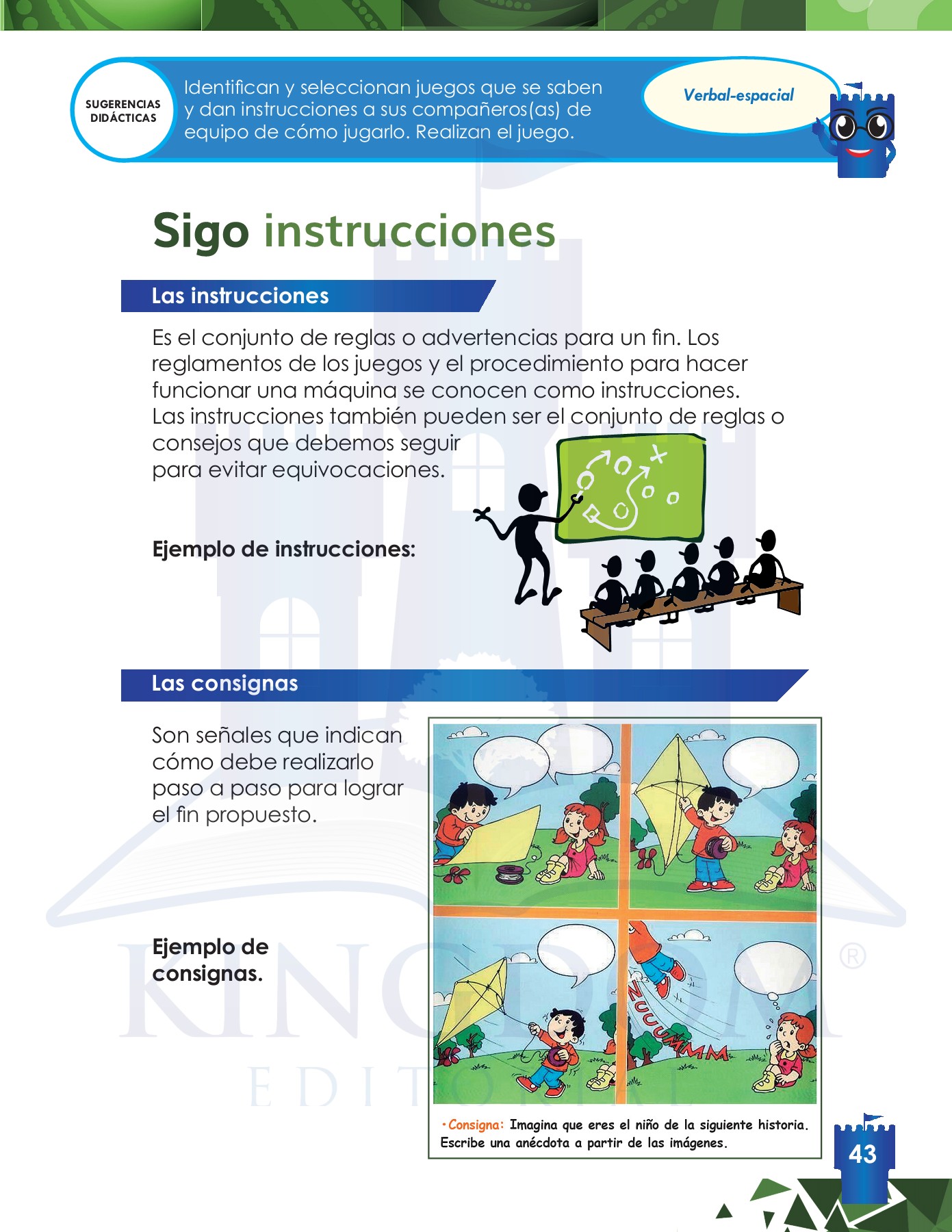 ESPAÑOL 2do Grado .2 - Kingdom Editorial - Página 45 | Flip PDF en ...