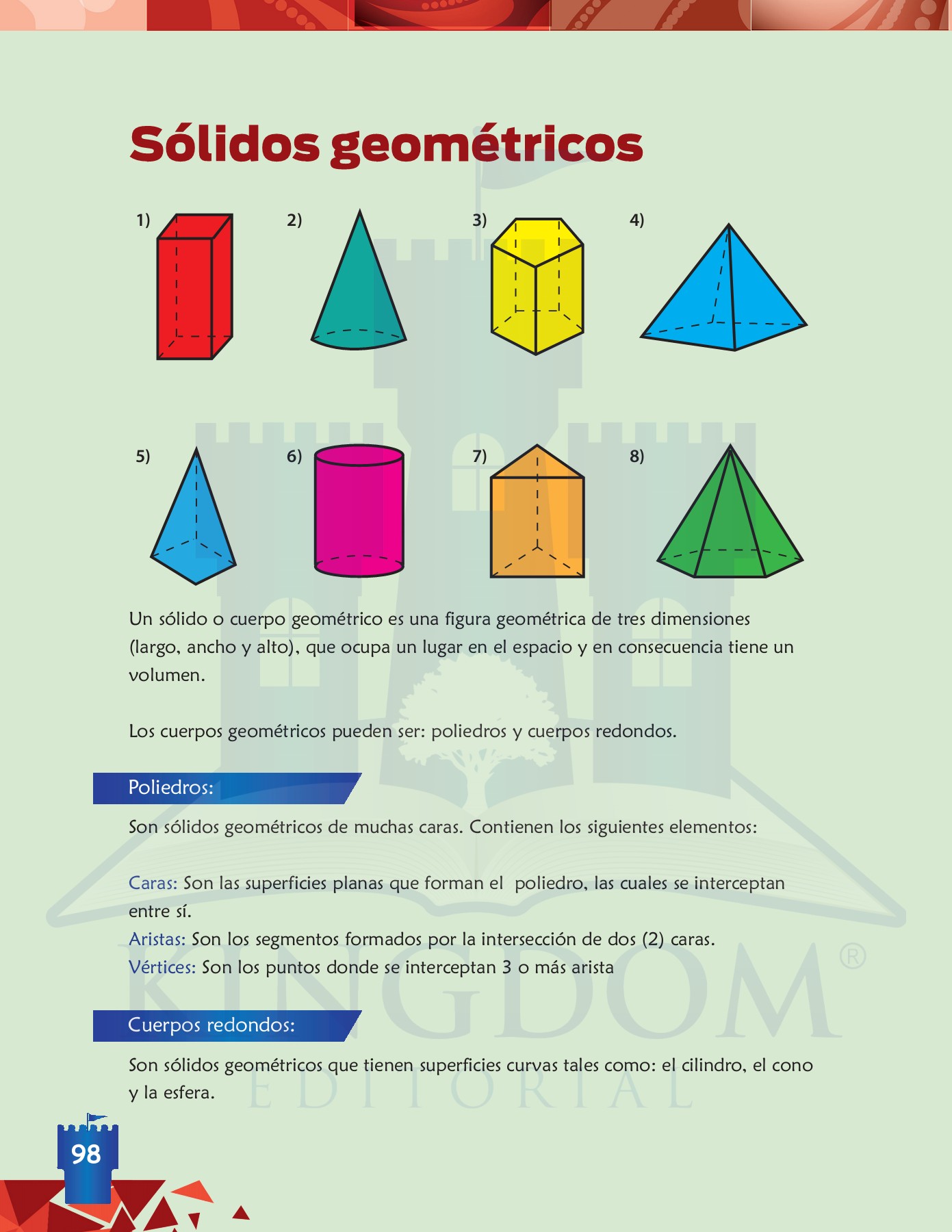 MATEMÁTICAS 6to Grado .1 - Kingdom Editorial - Página 100 | Flip PDF en ...