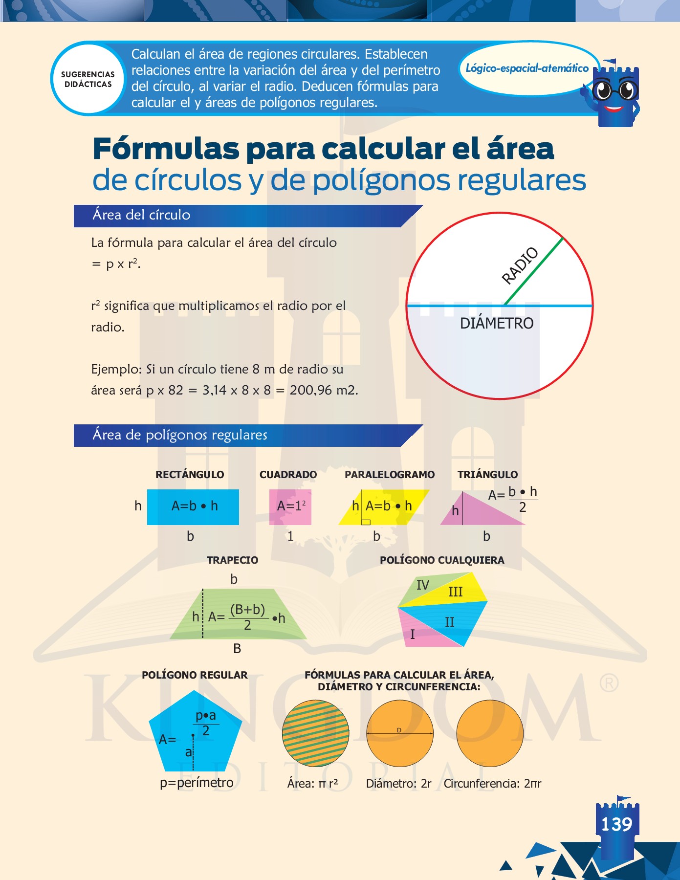 MATEMÁTICAS 6to Grado .1 - Kingdom Editorial - Página 141 | Flip PDF en ...