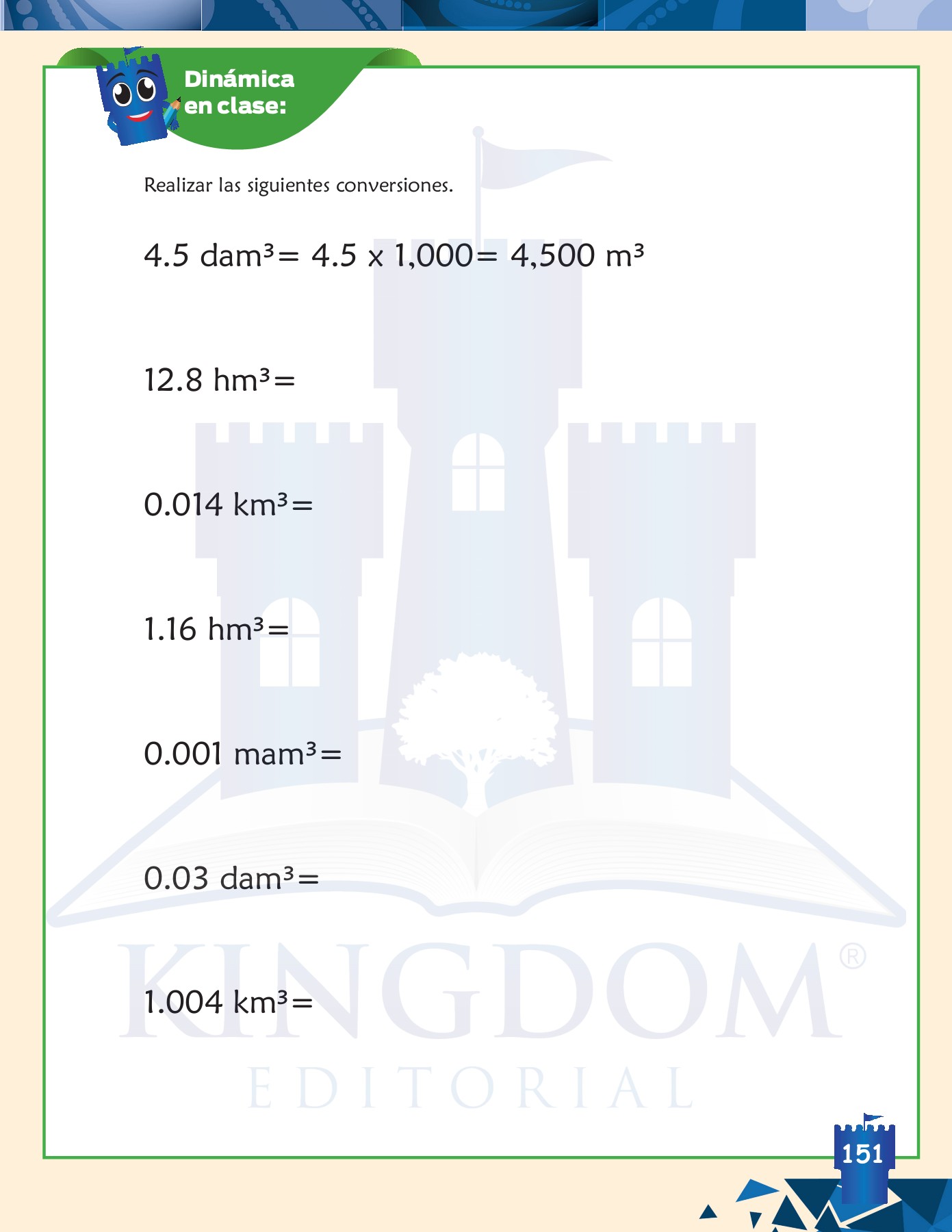 MATEMÁTICAS 6to Grado .1 - Kingdom Editorial - Página 153 | Flip PDF en ...