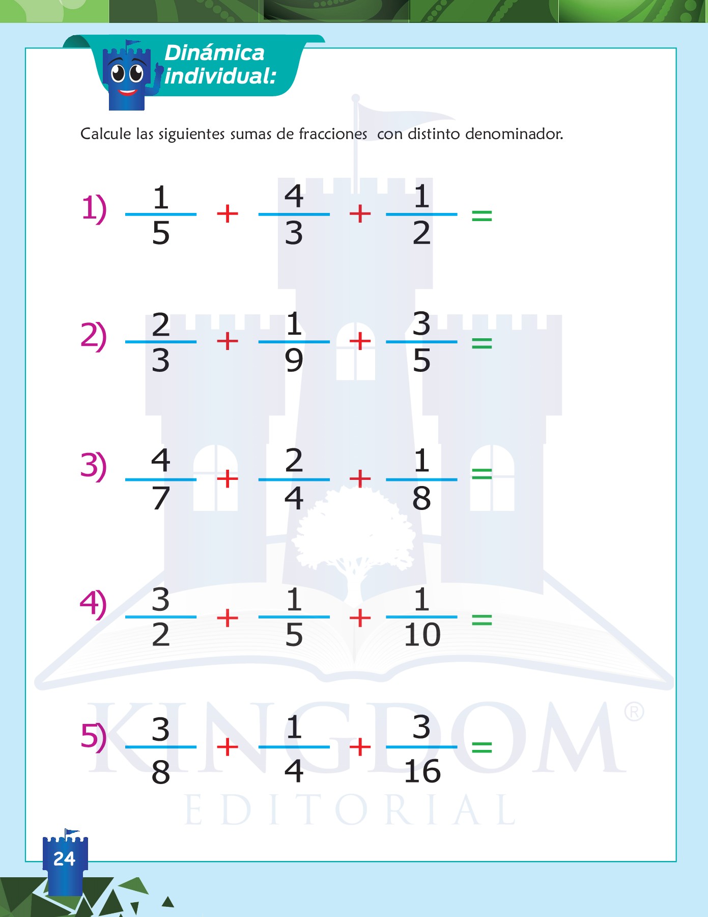 MATEMÁTICAS 6to Grado .1 - Kingdom Editorial - Página 26 | Flip PDF en ...
