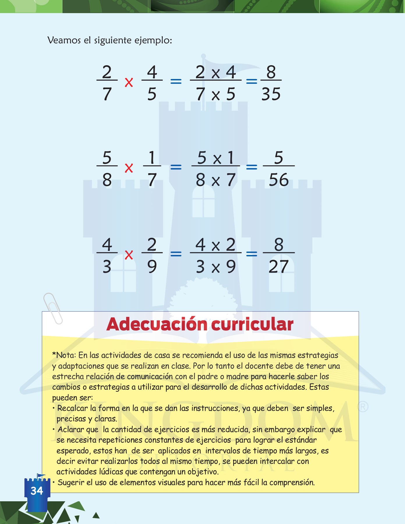 MATEMÁTICAS 6to Grado .1 - Kingdom Editorial - Página 36 | Flip PDF en ...