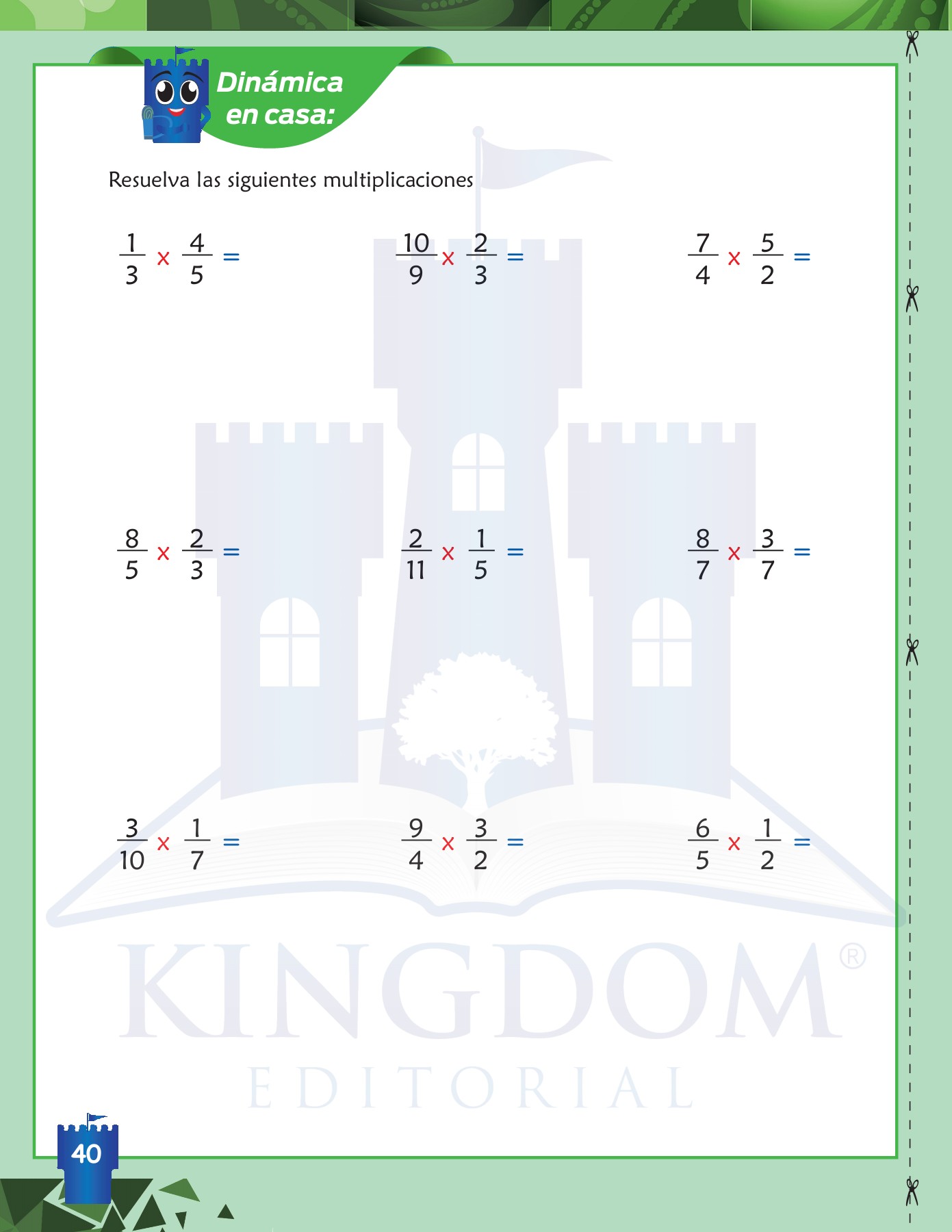 MATEMÁTICAS 6to Grado .1 - Kingdom Editorial - Página 42 | Flip PDF en ...