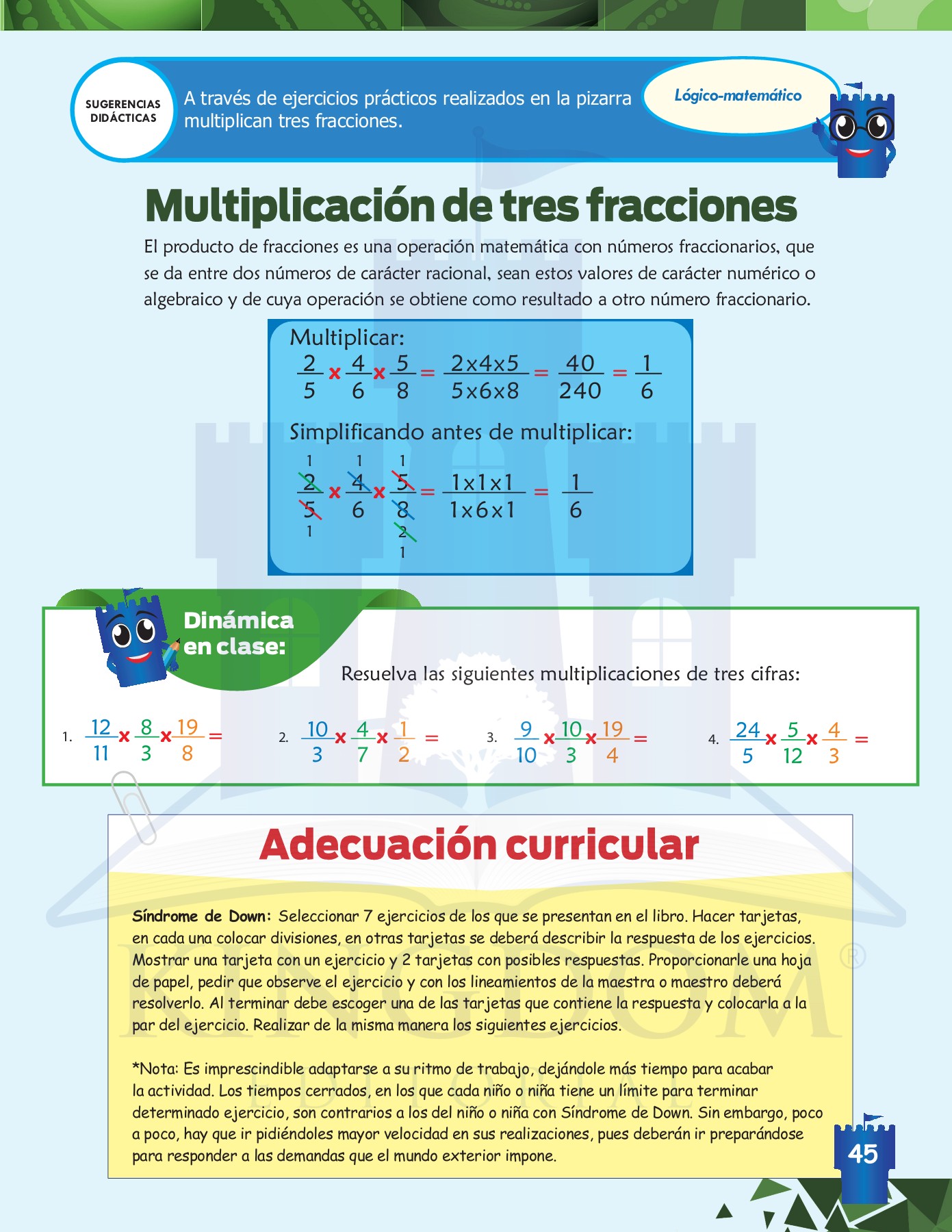 MATEMÁTICAS 6to Grado .1 - Kingdom Editorial - Página 47 | Flip PDF en ...