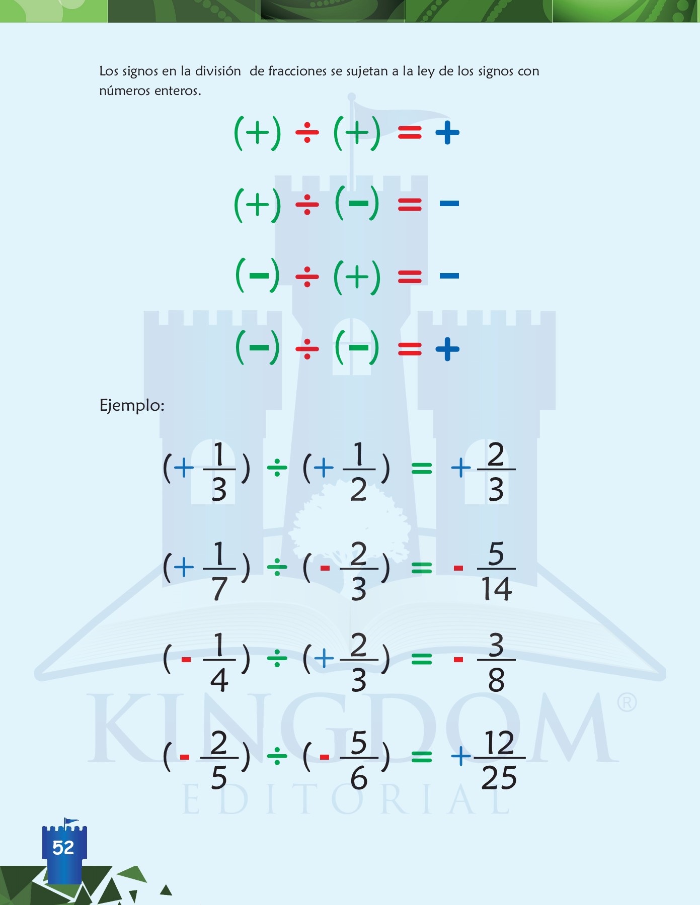 MATEMÁTICAS 6to Grado .1 - Kingdom Editorial - Página 54 | Flip PDF en ...