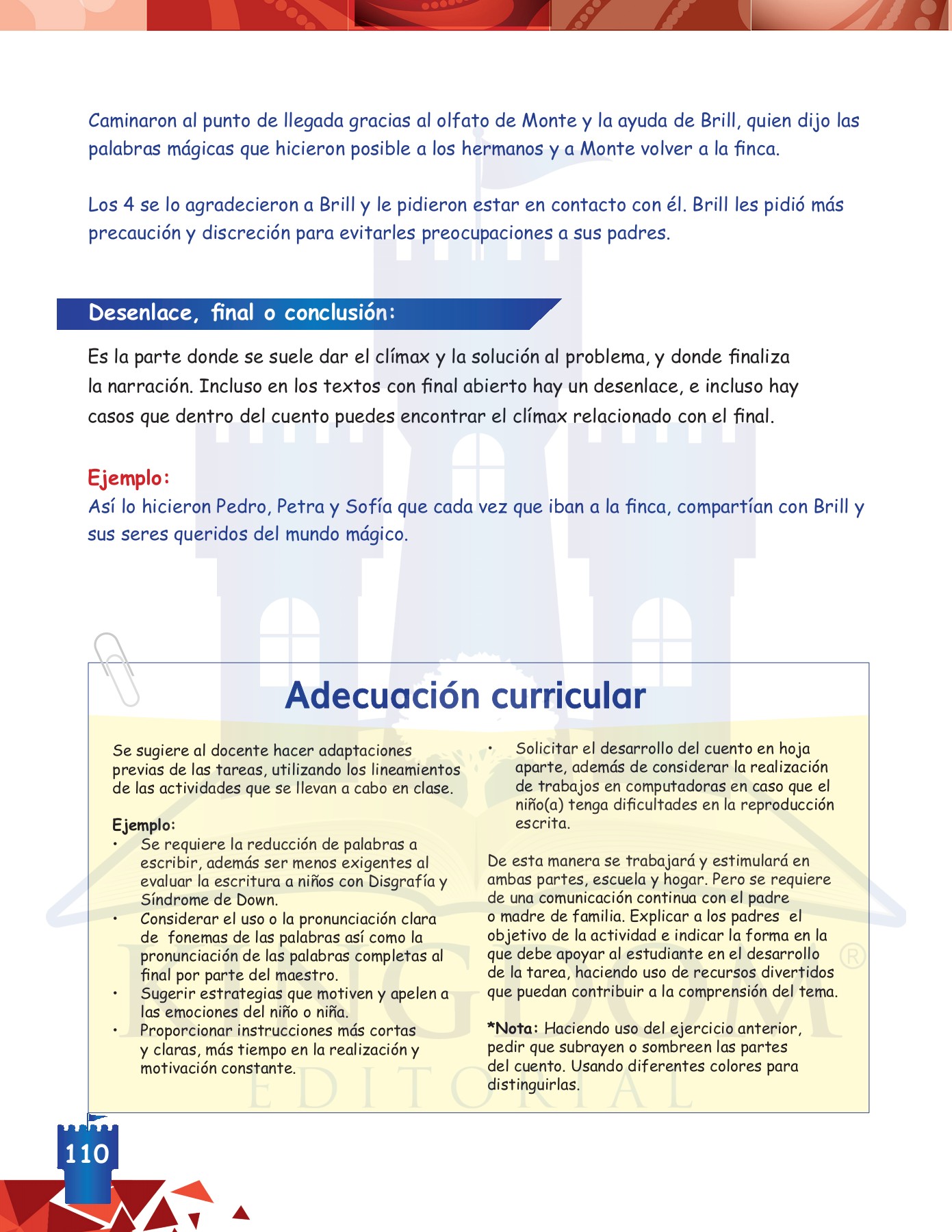 ESPAÑOL 3er Grado .2 - Kingdom Editorial - Página 112 | Flip PDF en ...