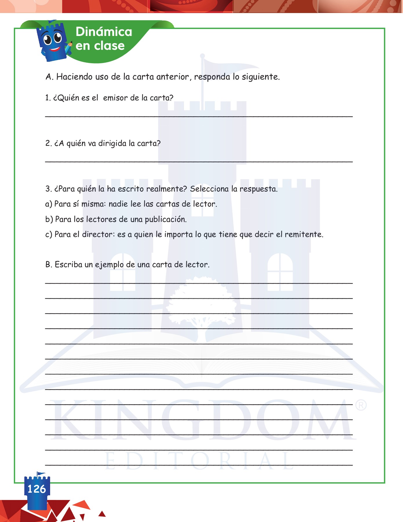 ESPAÑOL 3er Grado .2 - Kingdom Editorial - Página 128 | Flip PDF en ...