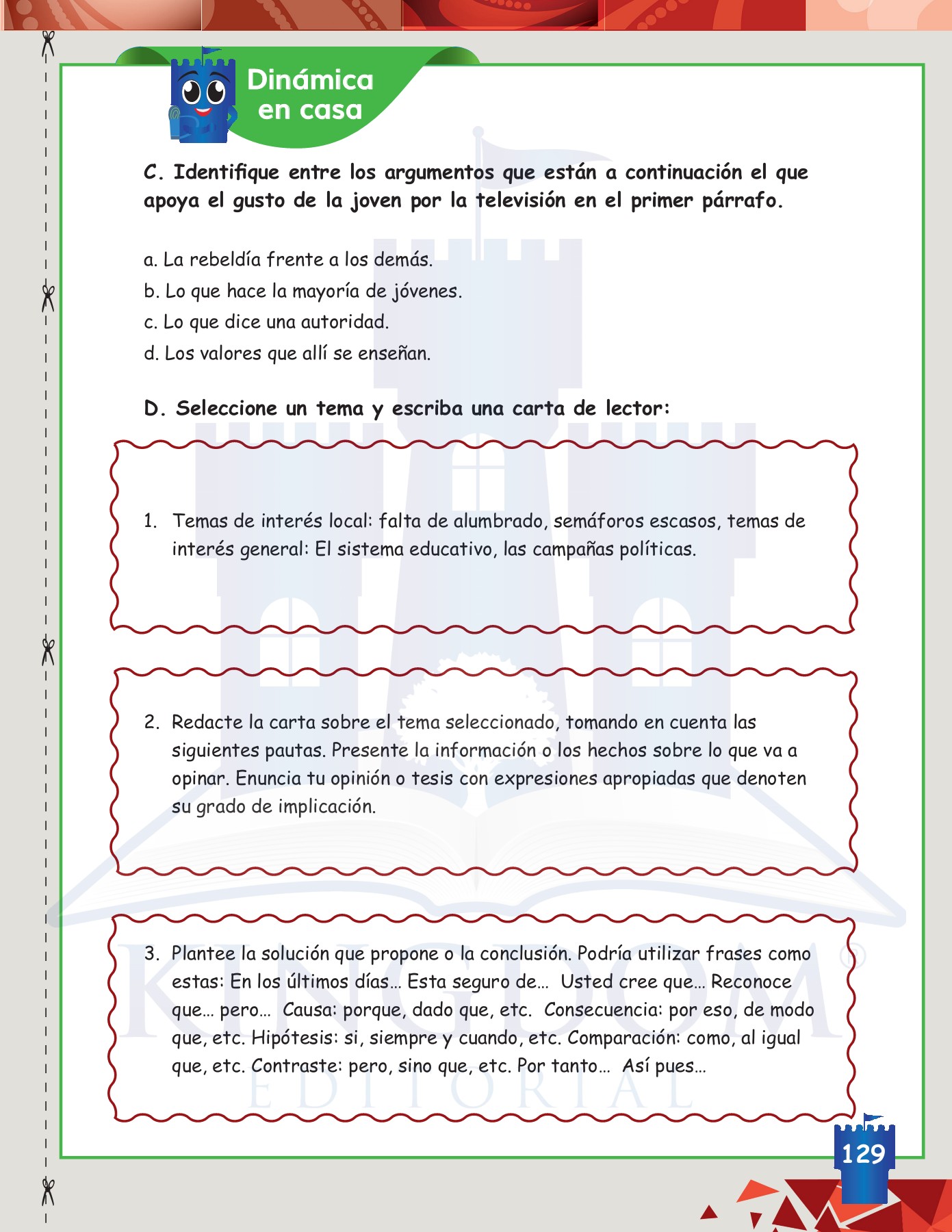 ESPAÑOL 3er Grado .2 - Kingdom Editorial - Página 131 | Flip PDF en ...