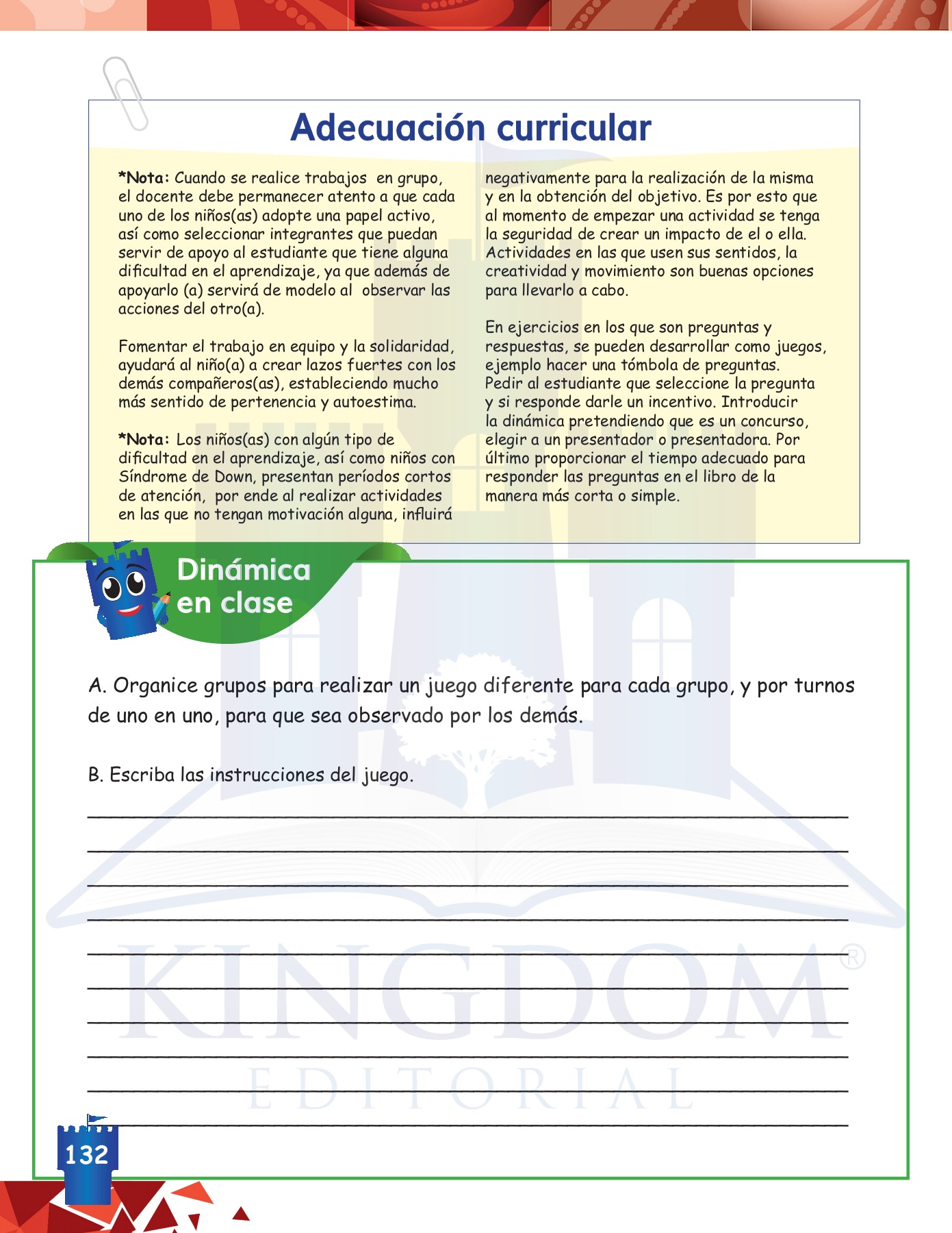 ESPAÑOL 3er Grado .2 - Kingdom Editorial - Página 134 | Flip PDF en ...