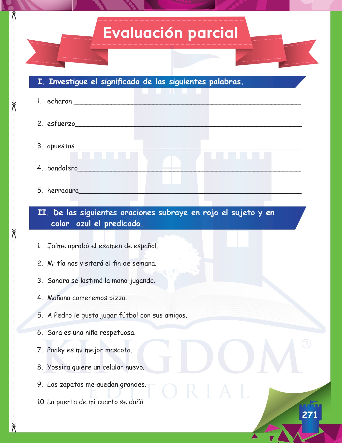 ESPAÑOL 3er Grado .2 - Kingdom Editorial - Página 273 | Flip PDF en ...