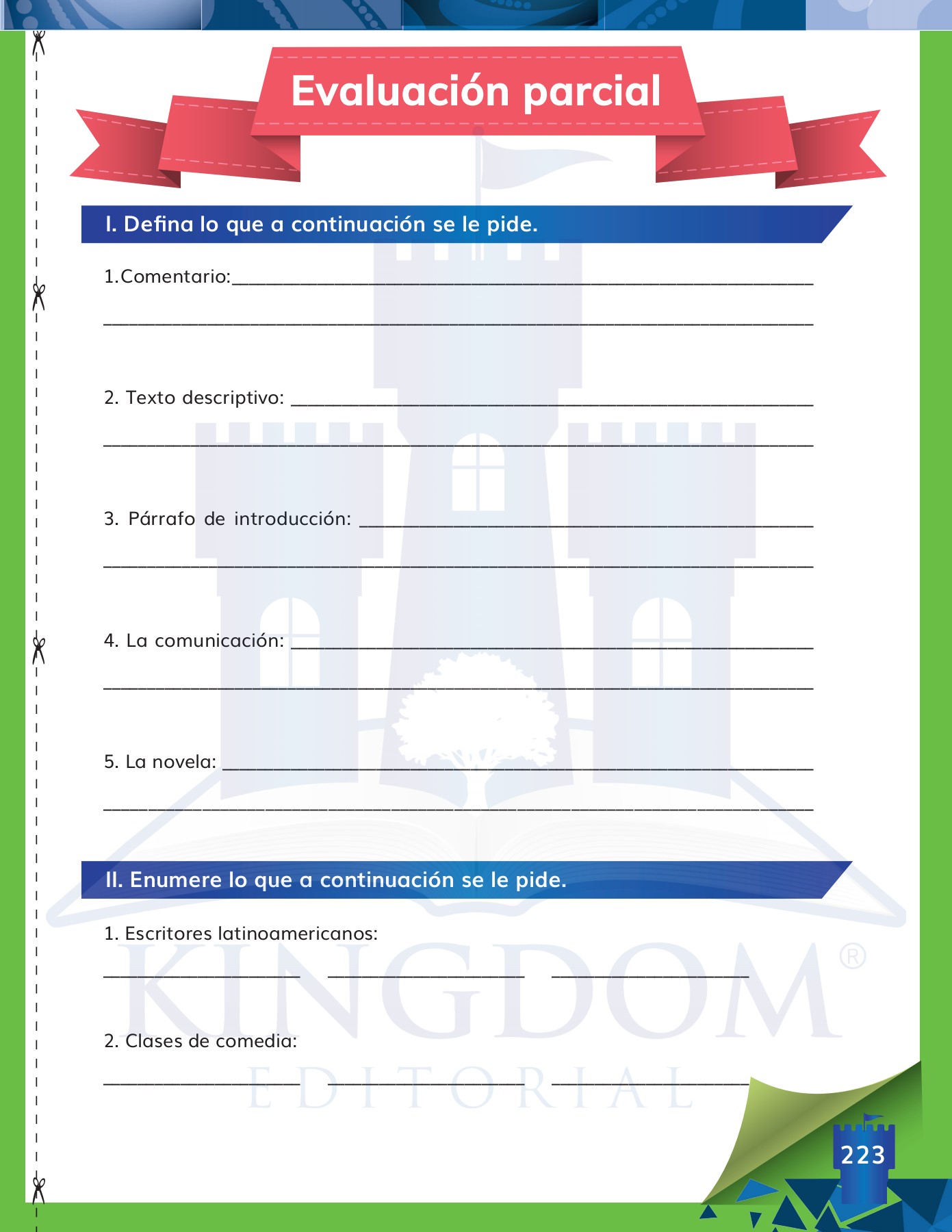 ESPAÑOL 8vo Grado .2 - Kingdom Editorial - Página 225 | Flip PDF en ...