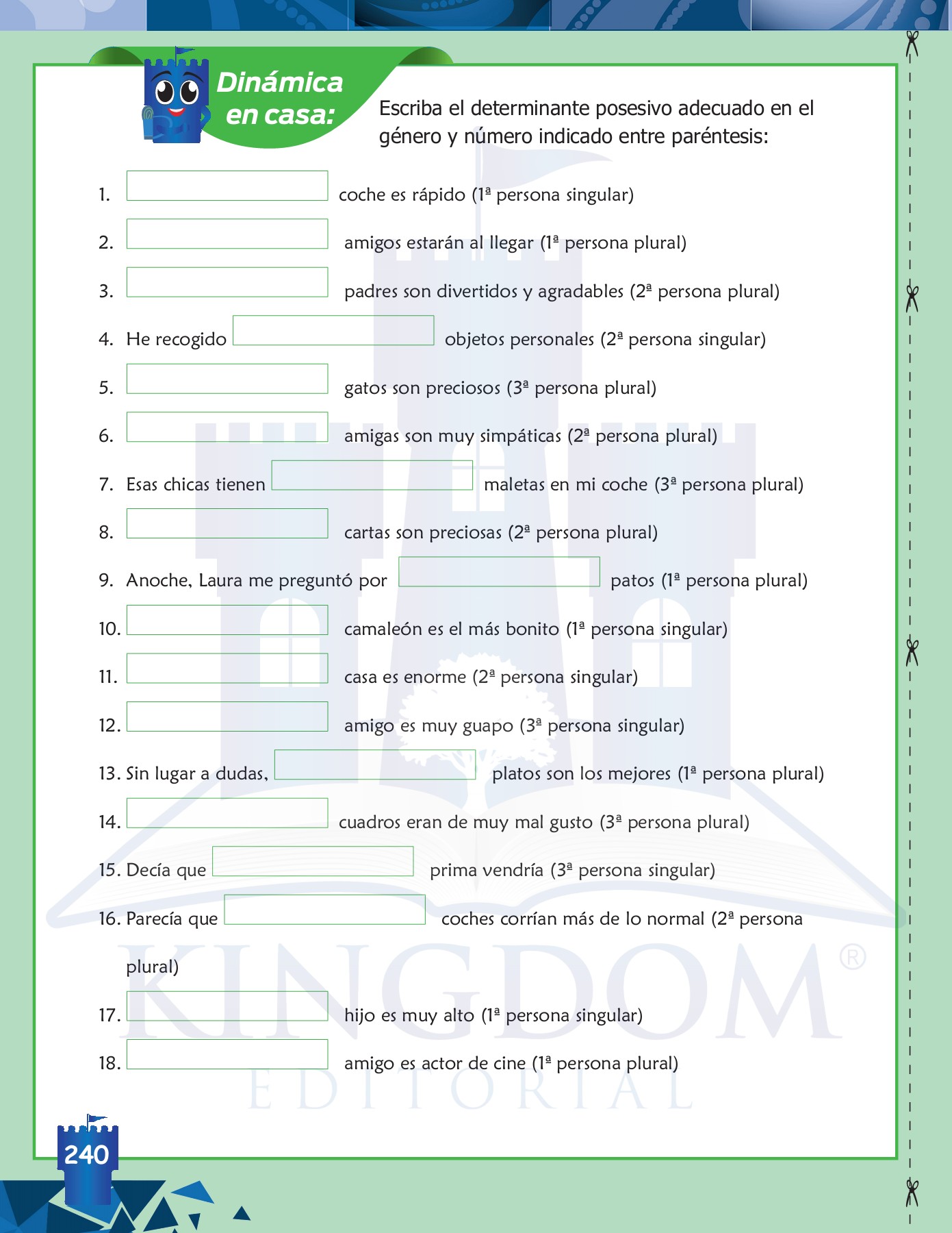 ESPAÑOL 5to Grado .1 - Kingdom Editorial - Página 242 | Flip PDF en ...