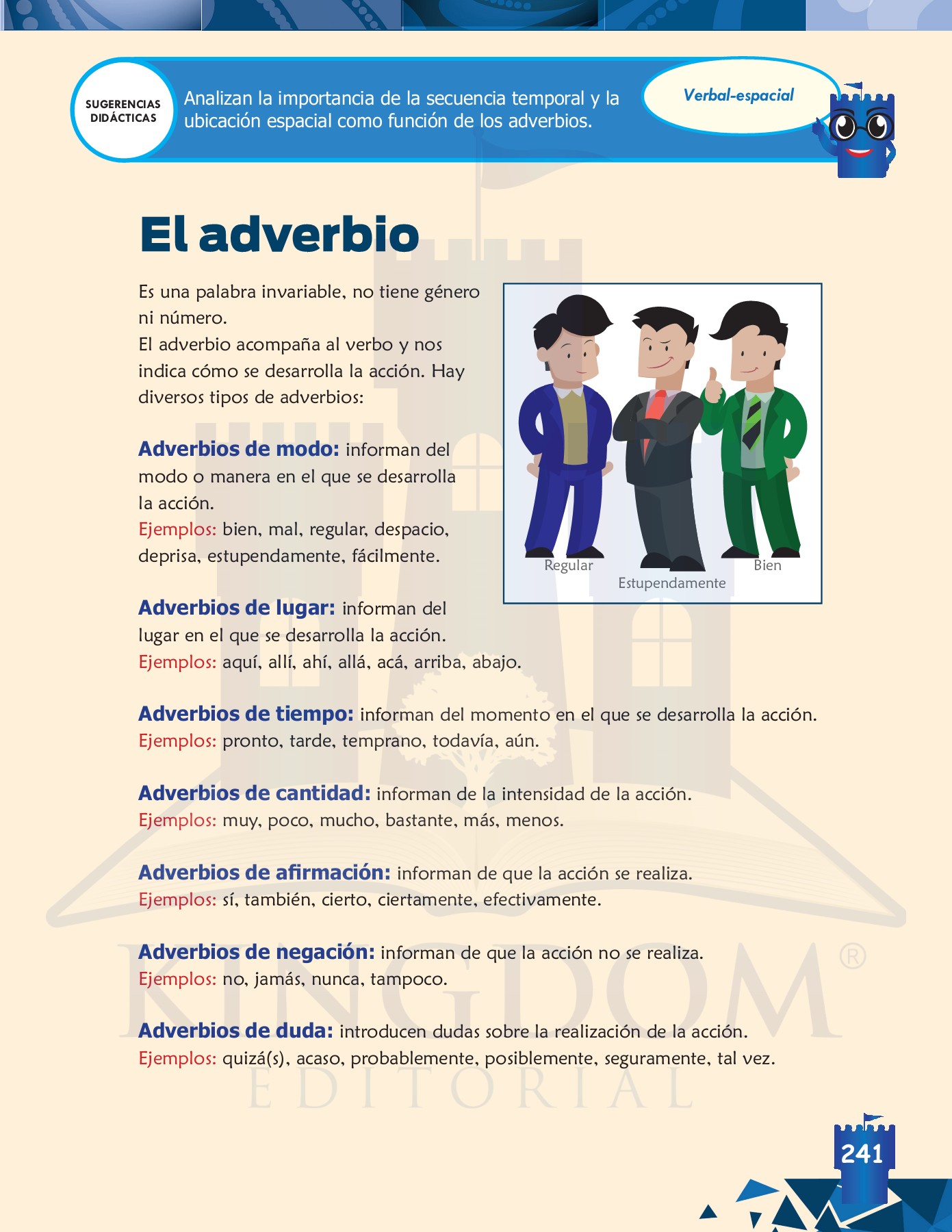 ESPAÑOL 5to Grado .1 - Kingdom Editorial - Página 243 | Flip PDF en línea | PubHTML5