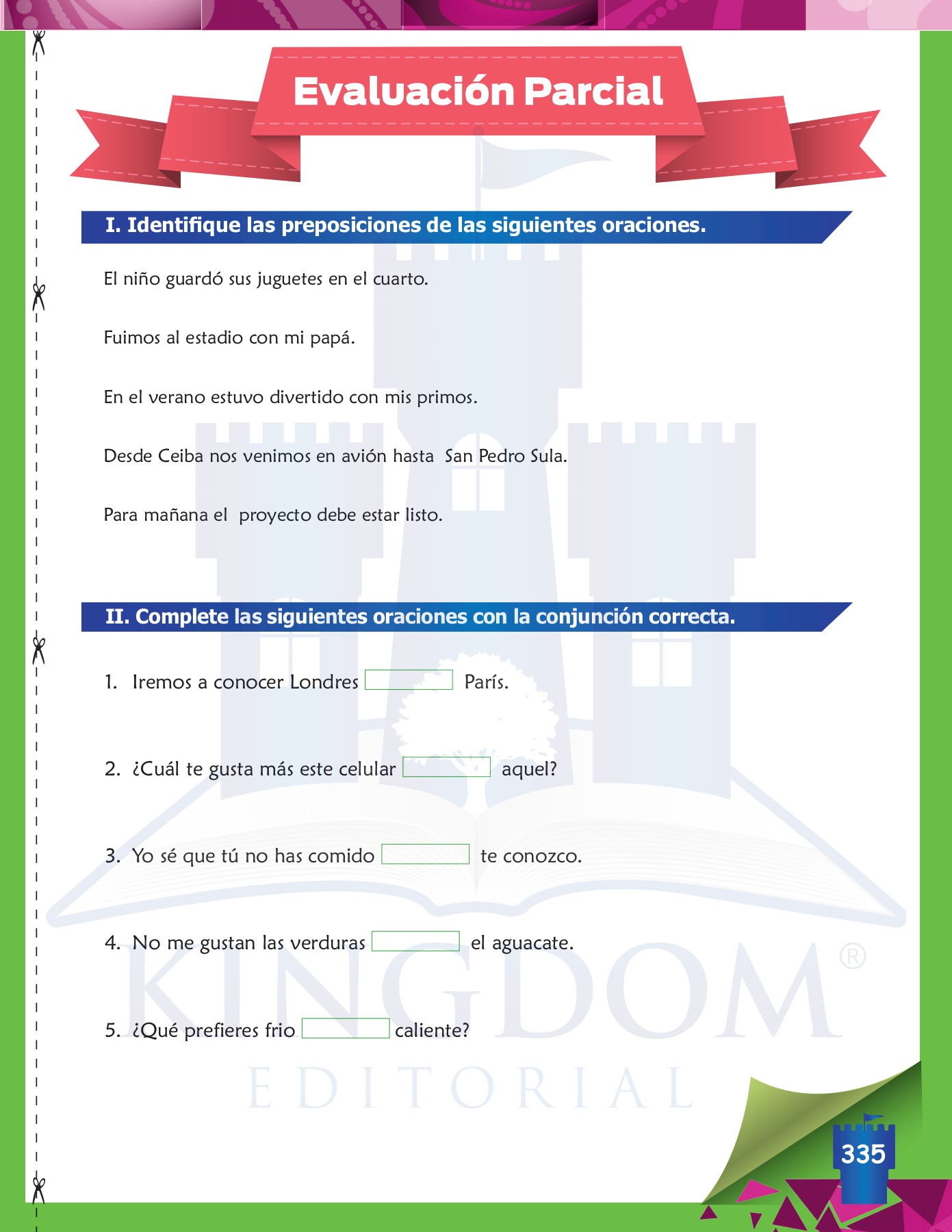 ESPAÑOL 5to Grado .1 - Kingdom Editorial - Página 337 | Flip PDF en ...