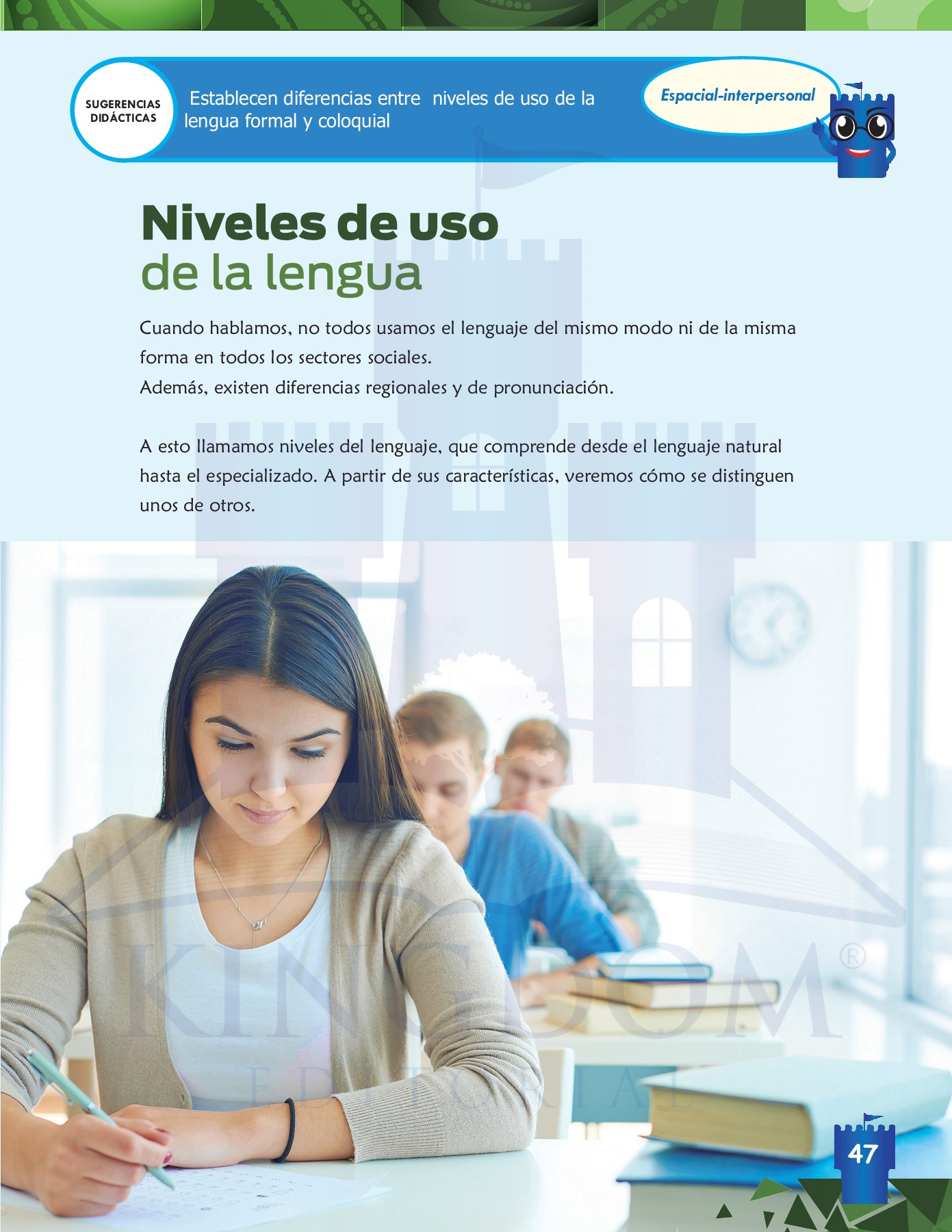 ESPAÑOL 5to Grado .1 - Kingdom Editorial - Página 49 | Flip PDF en ...