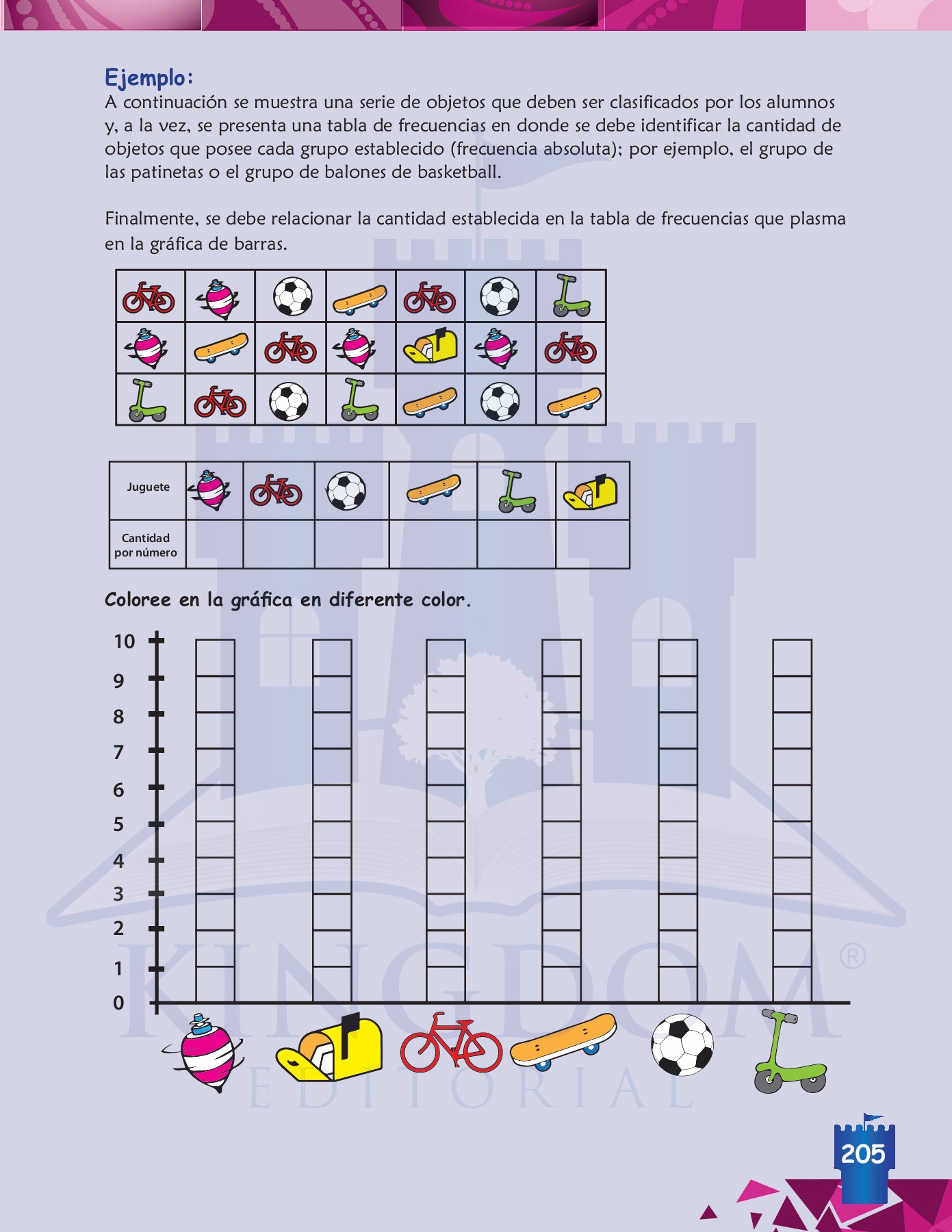MATEMÁTICAS 5to Grado .1 - Kingdom Editorial - Página 207 | Flip PDF en ...