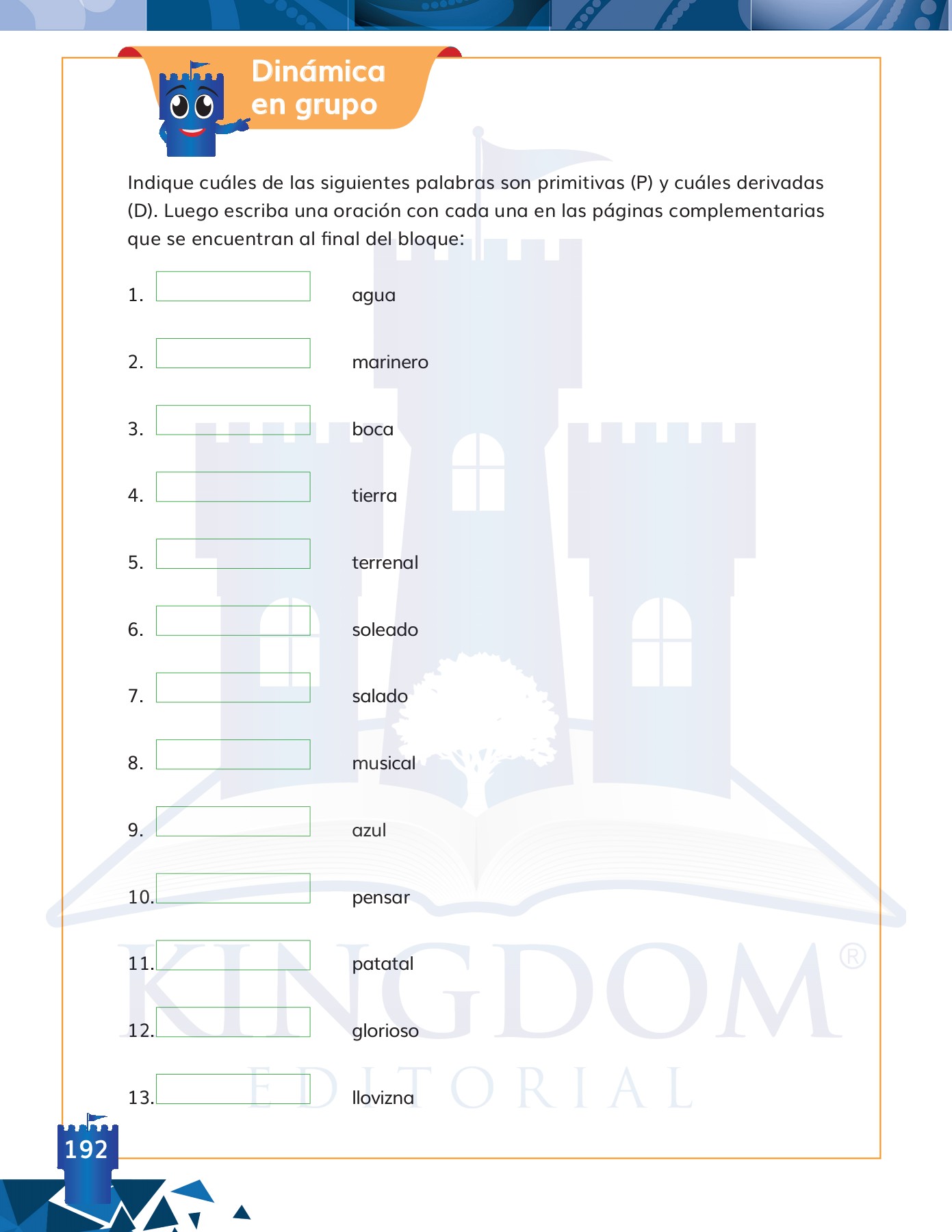 ESPAÑOL 5to Grado .2 - Kingdom Editorial - Página 194 | Flip PDF en ...