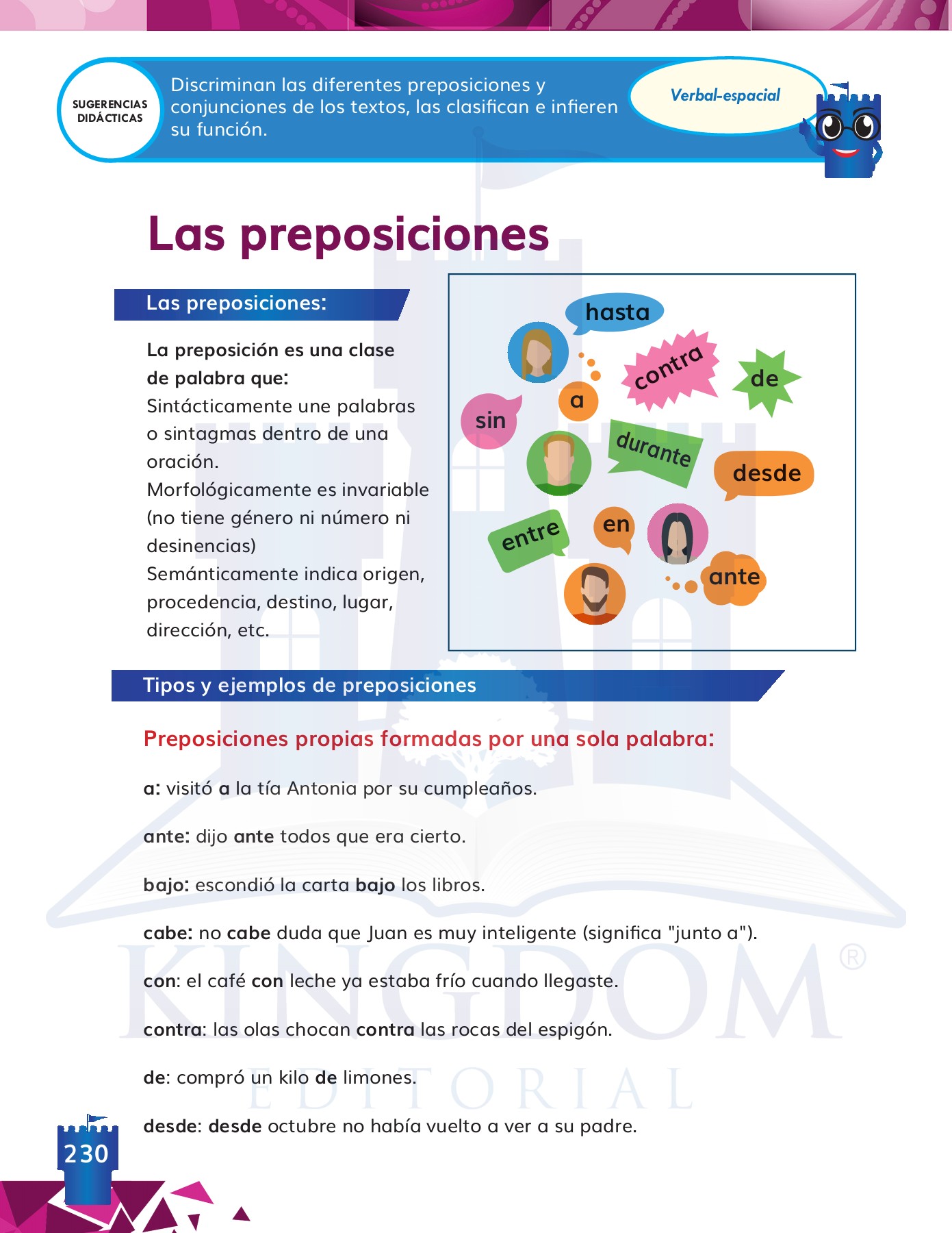 ESPAÑOL 5to Grado .2 - Kingdom Editorial - Página 232 | Flip PDF en ...