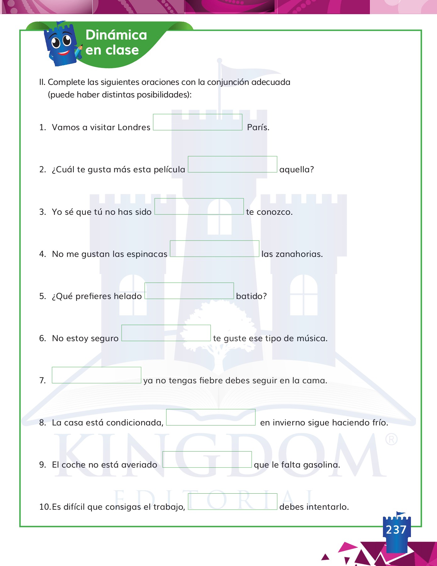 ESPAÑOL 5to Grado .2 - Kingdom Editorial - Página 239 | Flip PDF en ...