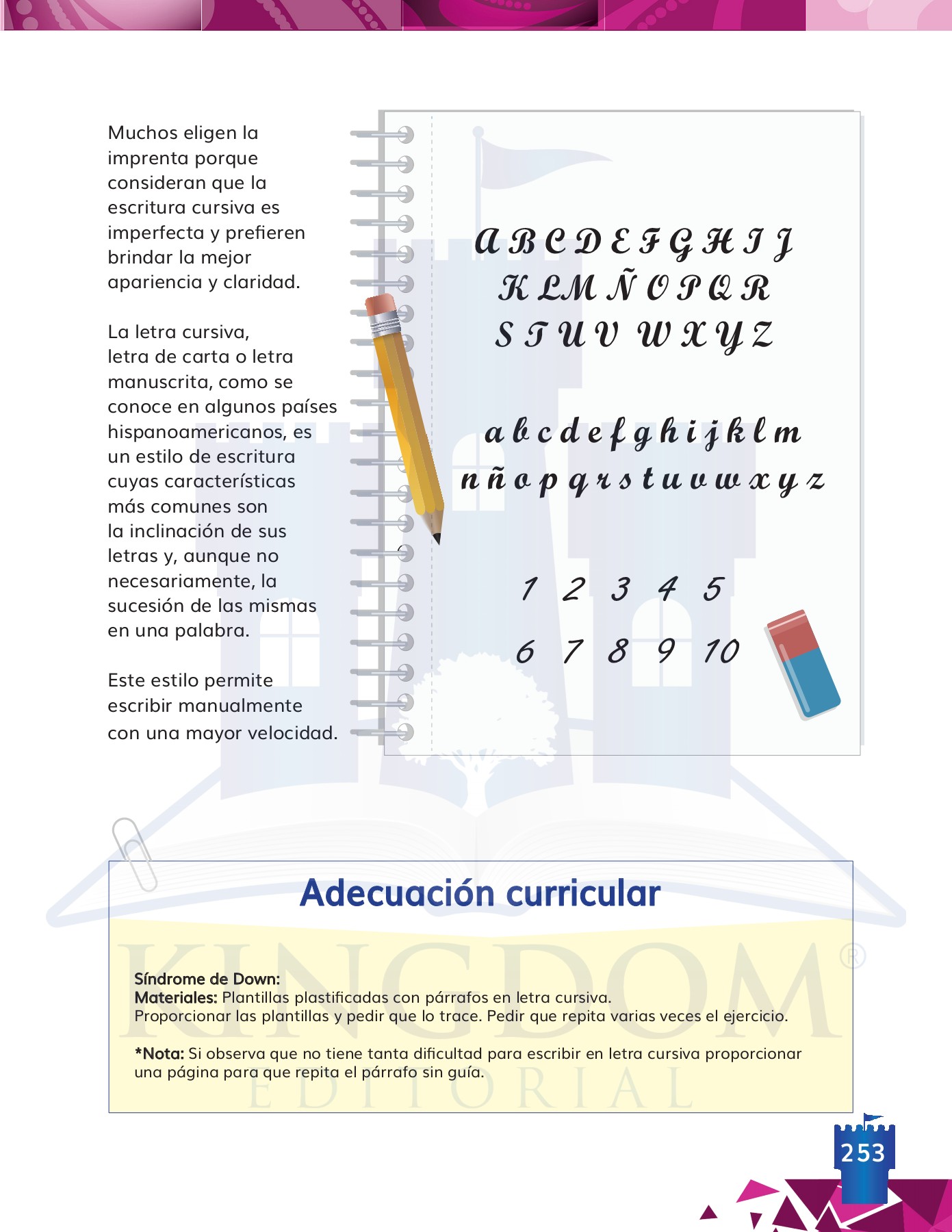 ESPAÑOL 5to Grado .2 - Kingdom Editorial - Página 255 | Flip PDF en ...