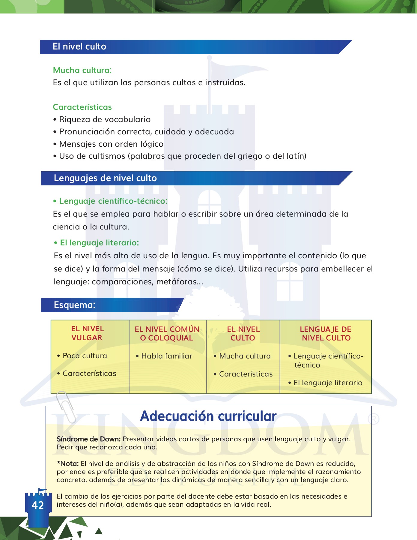 ESPAÑOL 5to Grado .2 - Kingdom Editorial - Página 44 | Flip PDF en ...