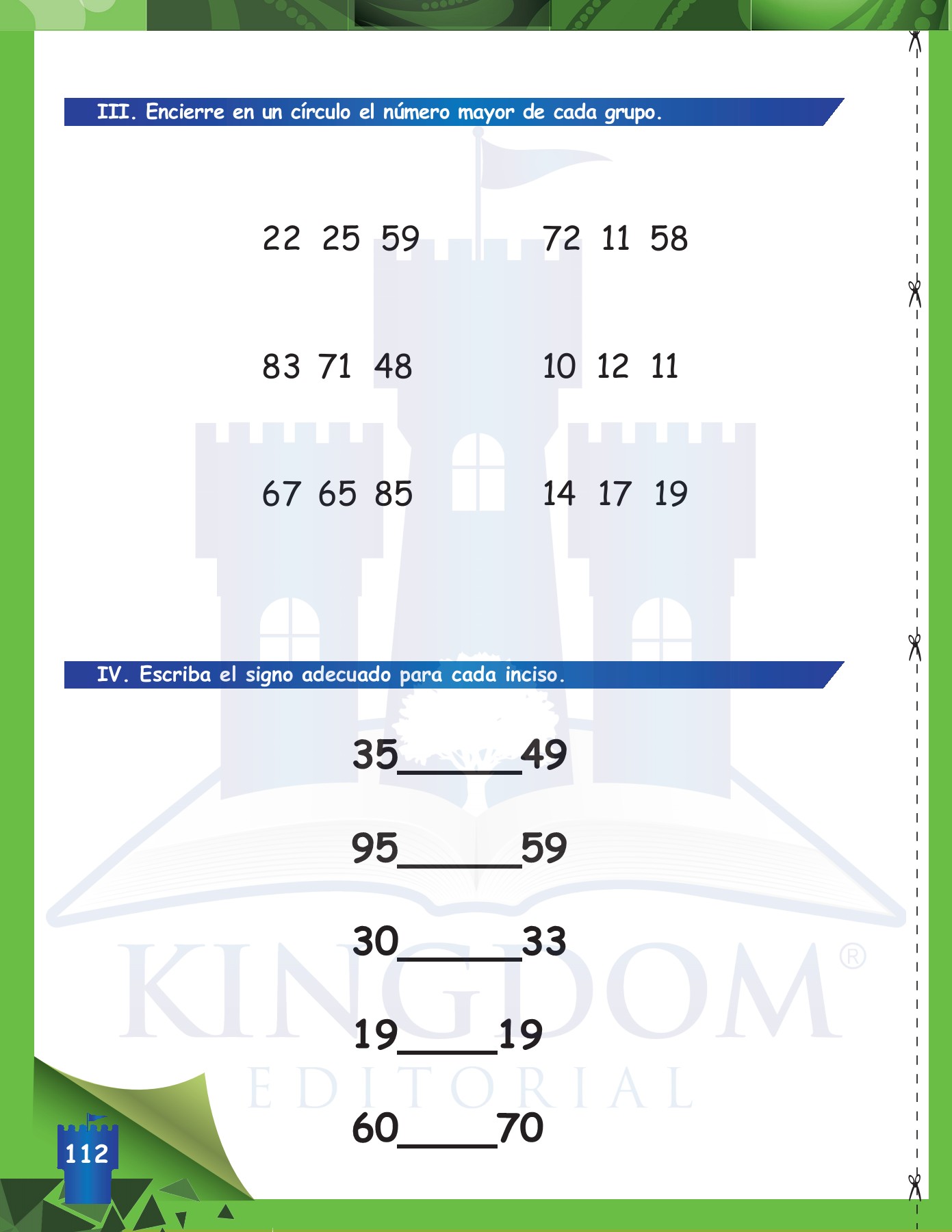 MATEMÁTICAS 2do Grado .1 - Kingdom Editorial - Página 114 | Flip PDF en ...