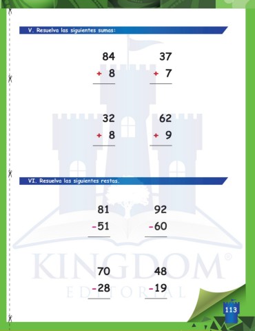 MATEMÁTICAS 2do Grado .1 - Kingdom Editorial - Página 115 | Flip PDF en ...