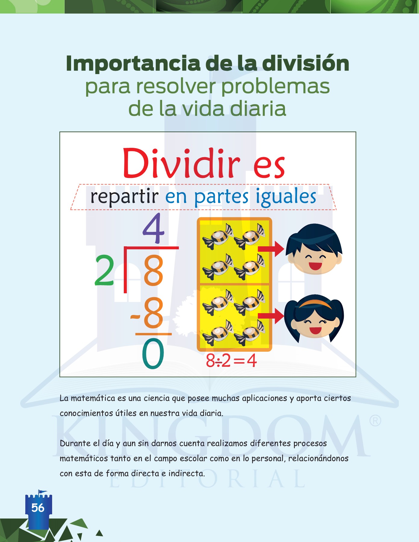 División Para 4to Grado Mathtástico! 4to Grado Unidad 5: DIVIDIR