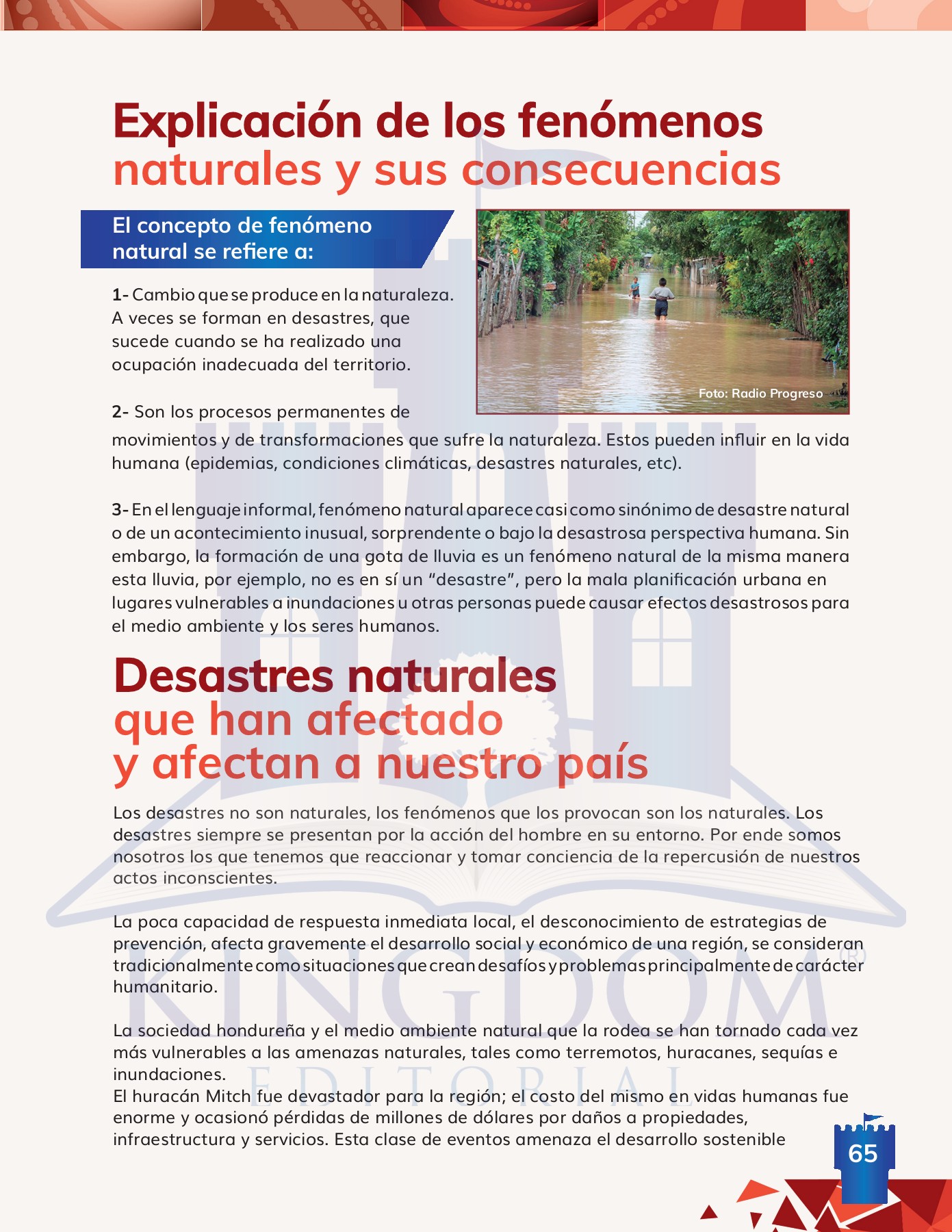 CIENCIAS SOCIALES 6to Grado - Kingdom Editorial - Página 67 | Flip PDF en línea | PubHTML5