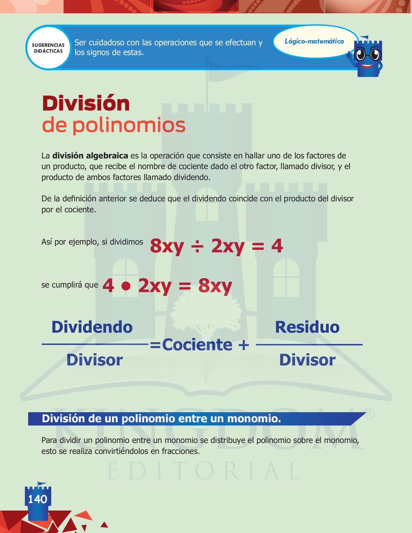 MATEMÁTICAS 8vo Grado .1 - Kingdom Editorial - Página 142 | Flip PDF en ...